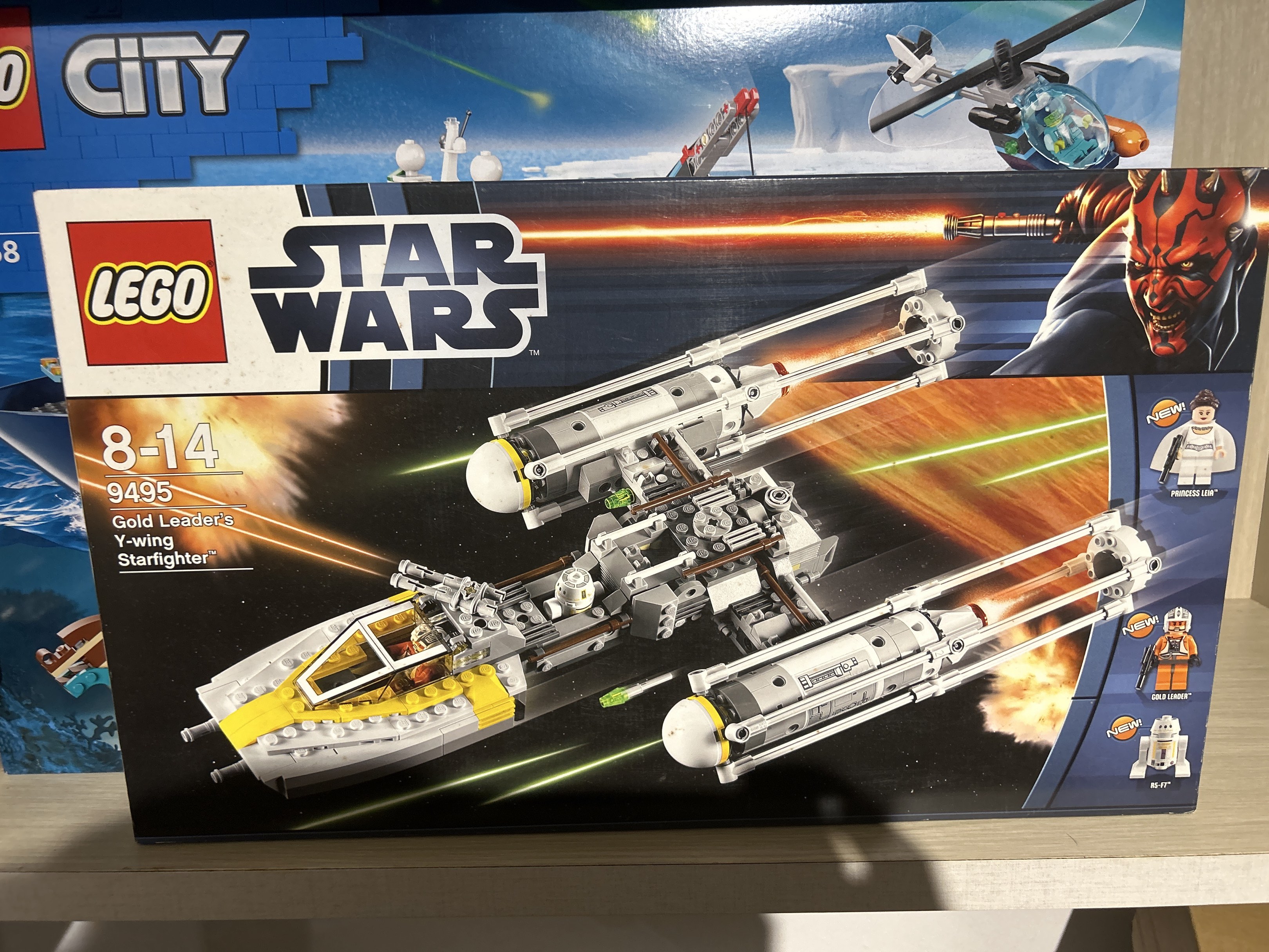 LEGO Star Wars Gold Leader's Y-wing Starfighter 9495, Hobbies & Toys ...