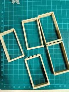 LEGO Tan small window frame. 10 for $1, Hobbies & Toys, Toys & Games on ...