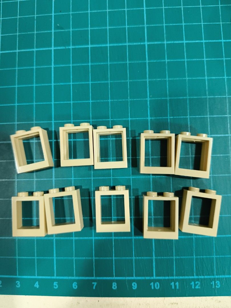 LEGO Tan small window frame. 10 for $1, Hobbies & Toys, Toys & Games on ...