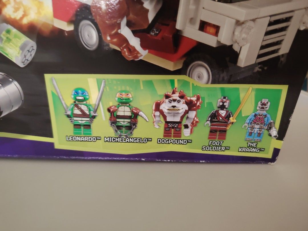 LEGO Teenage Mutant Ninja Turtles Shellraiser Street Chase 79104 ...