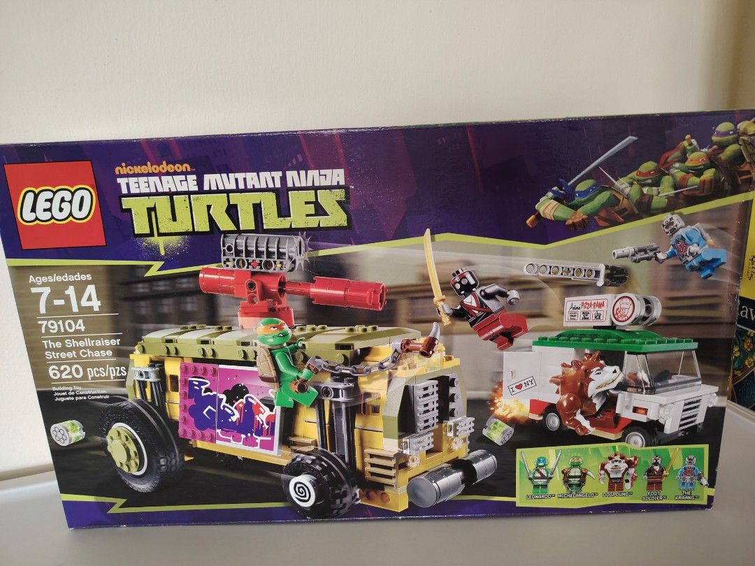 LEGO Teenage Mutant Ninja Turtles Shellraiser Street Chase 79104 ...
