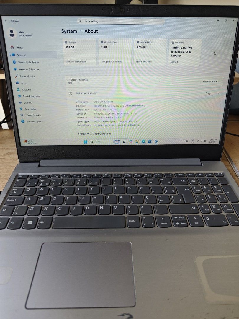 Lenovo laptop 15 inch windows 11, Computers & Tech, Laptops & Notebooks ...