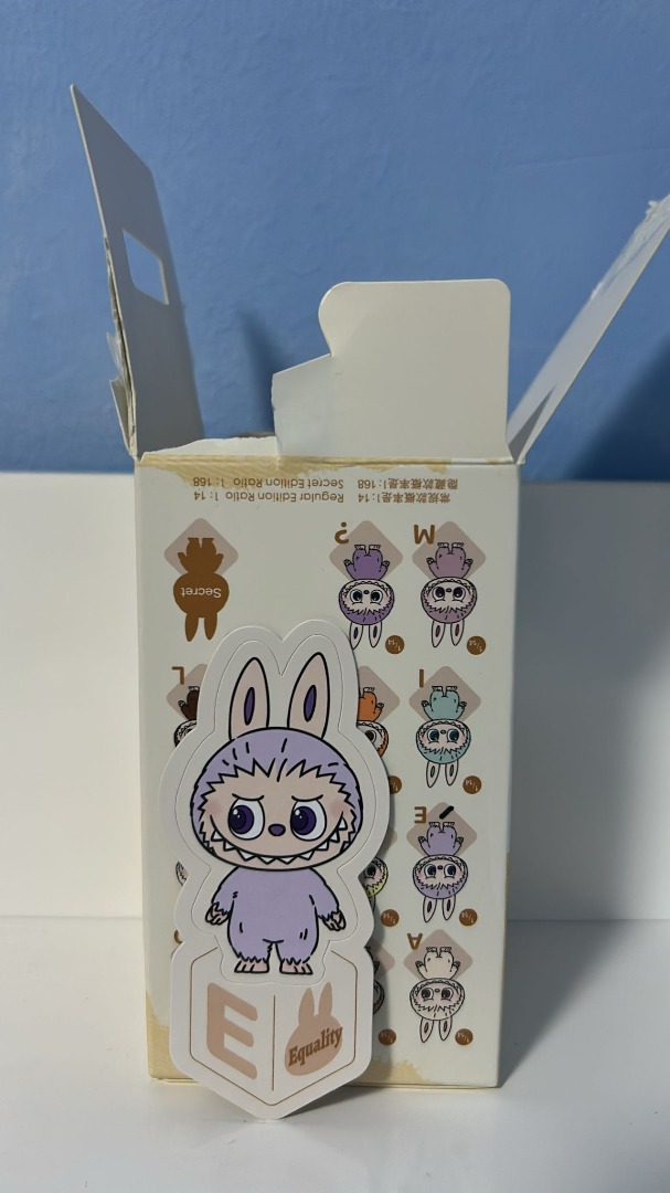 Letter E Labubu Popmart THE MONSTERS PIN FOR LOVE SERIES - Vinyl Plush ...