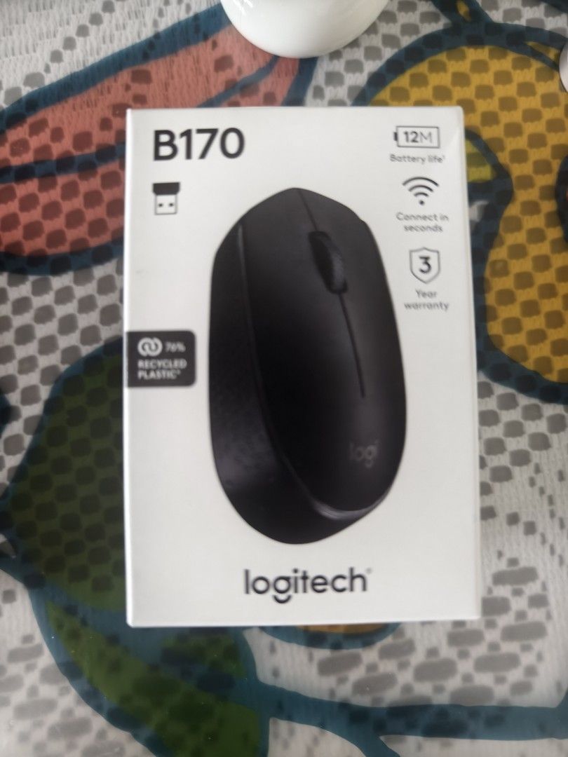 Logitech B170 Wireless Mouse - Black, Computers & Tech, Parts ...