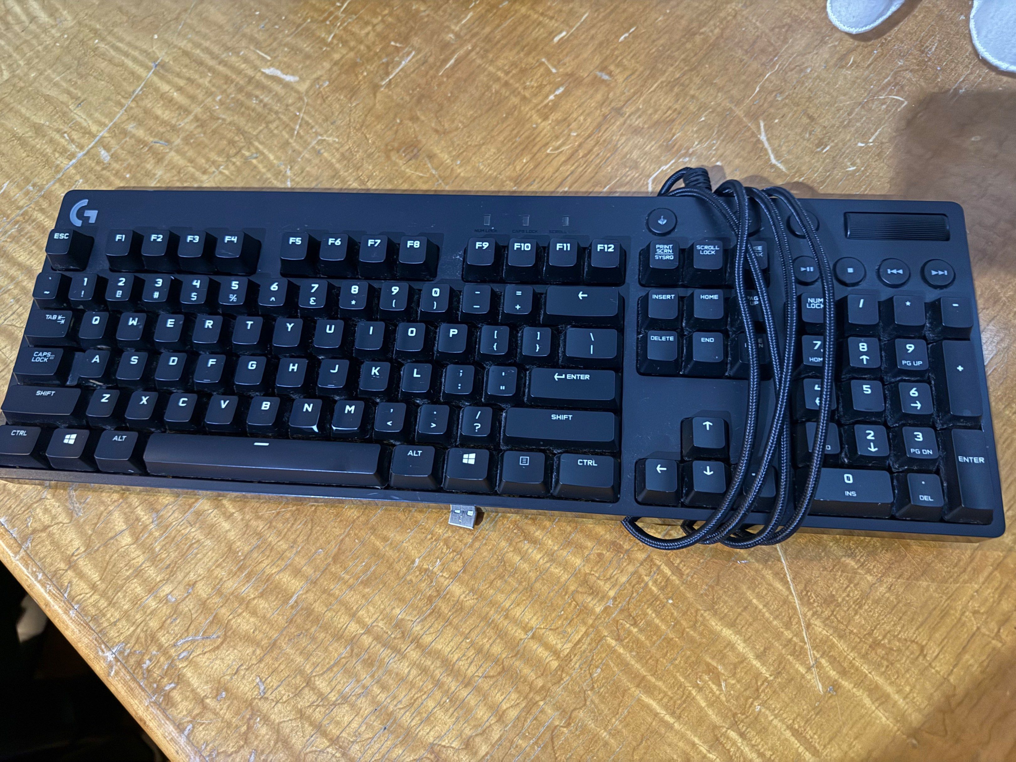 Logitech G Pro Mechanical Keyboard, Computers & Tech, Parts ...