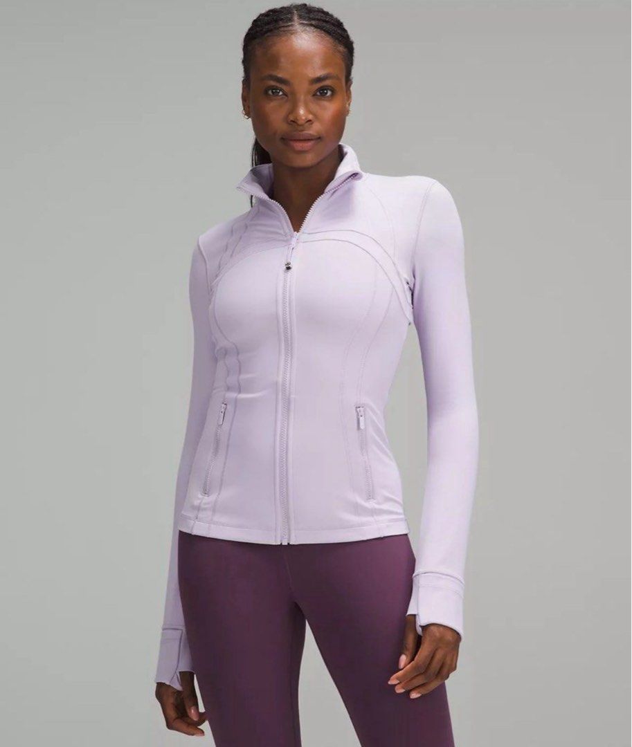lululemon define jacket nulu lilac ether, Women's Fashion, Activewear ...