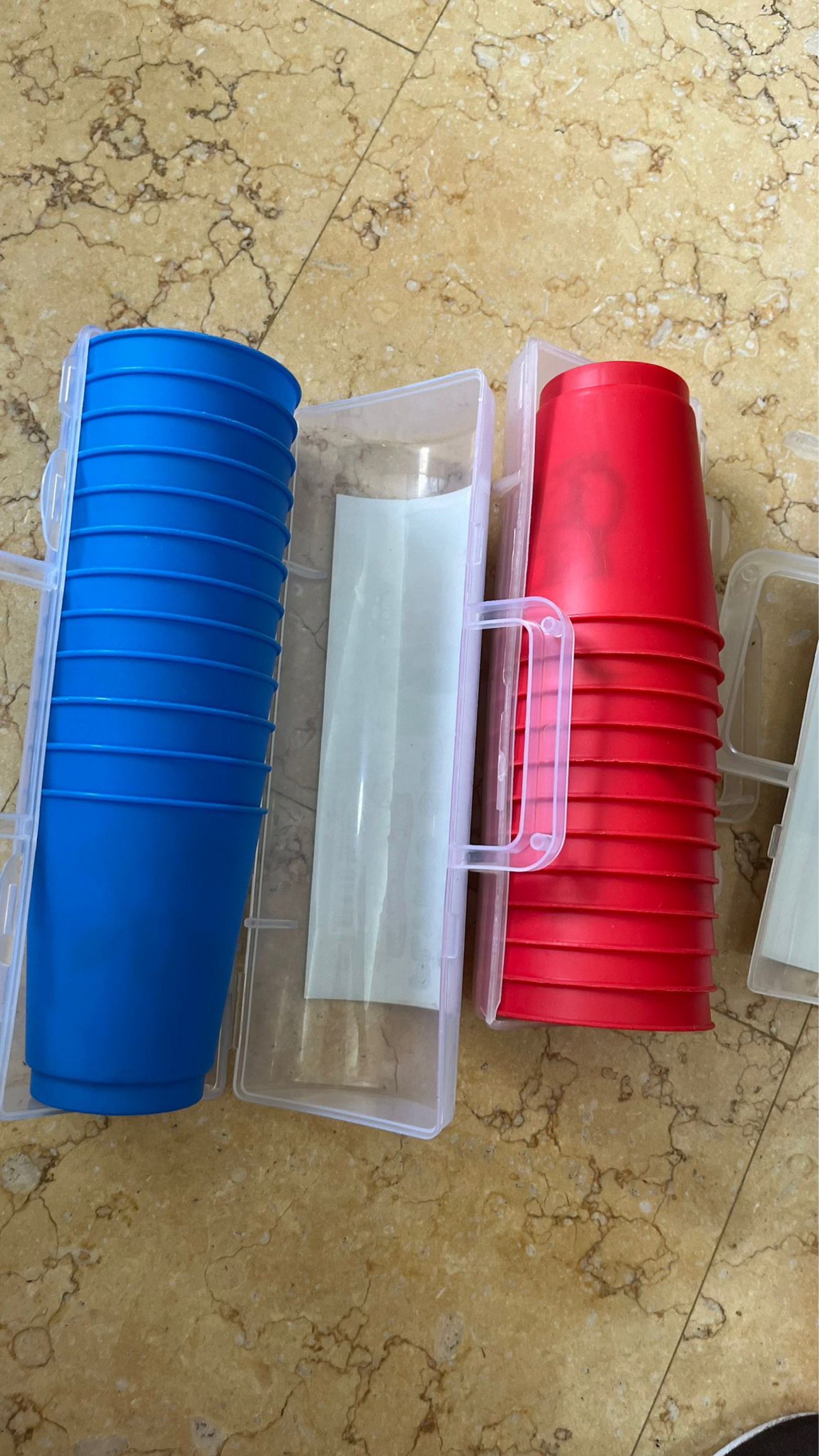 Magic Flying Cup Stacking Cups - 4 Colors, Hobbies & Toys, Toys & Games ...
