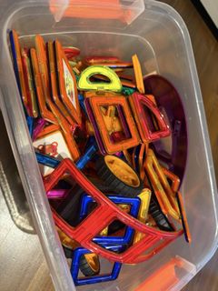 Magnetic Rail Car Toy Set - 179 Pieces, Hobbies & Toys, Toys & Games on ...