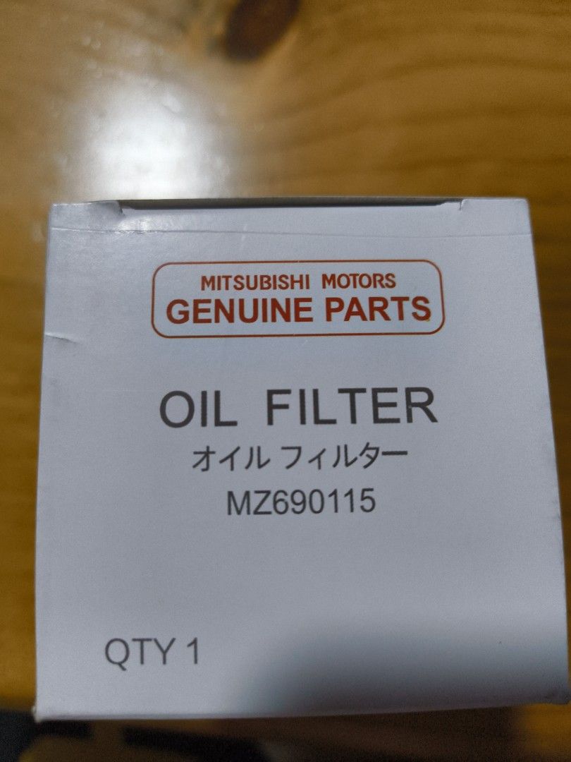 MITSUBISHI LANCER EX OIL FILTER, Car Accessories, Accessories on Carousell