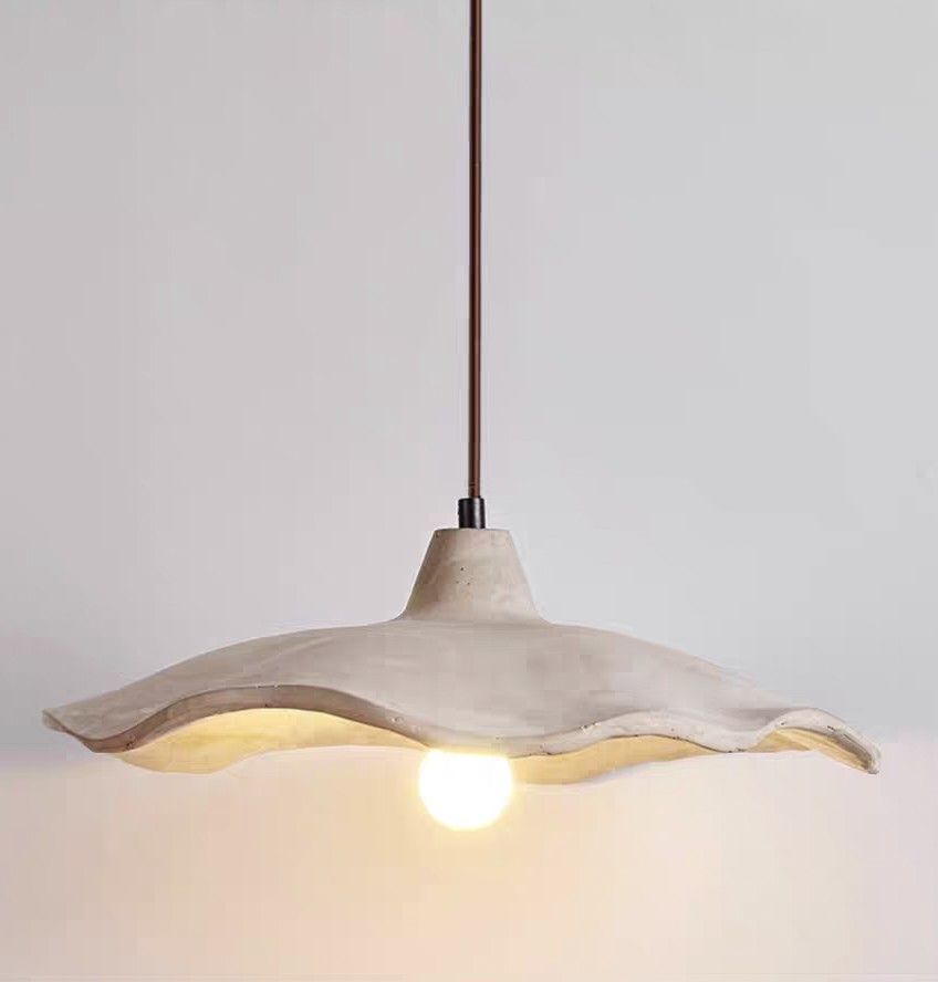 Modern Concrete Pendant Lamp, Furniture & Home Living, Lighting & Fans ...