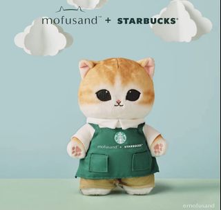 [FREE MAIL] Mofusand Siamese Cat with Bubble Tea Plush Toy, Hobbies ...