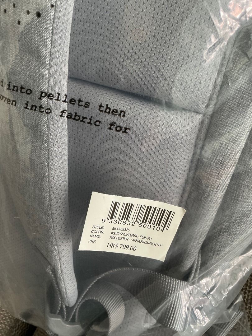 Moral Bags Rochester Yakka Backpack - Brand New, Men's Fashion, Bags ...