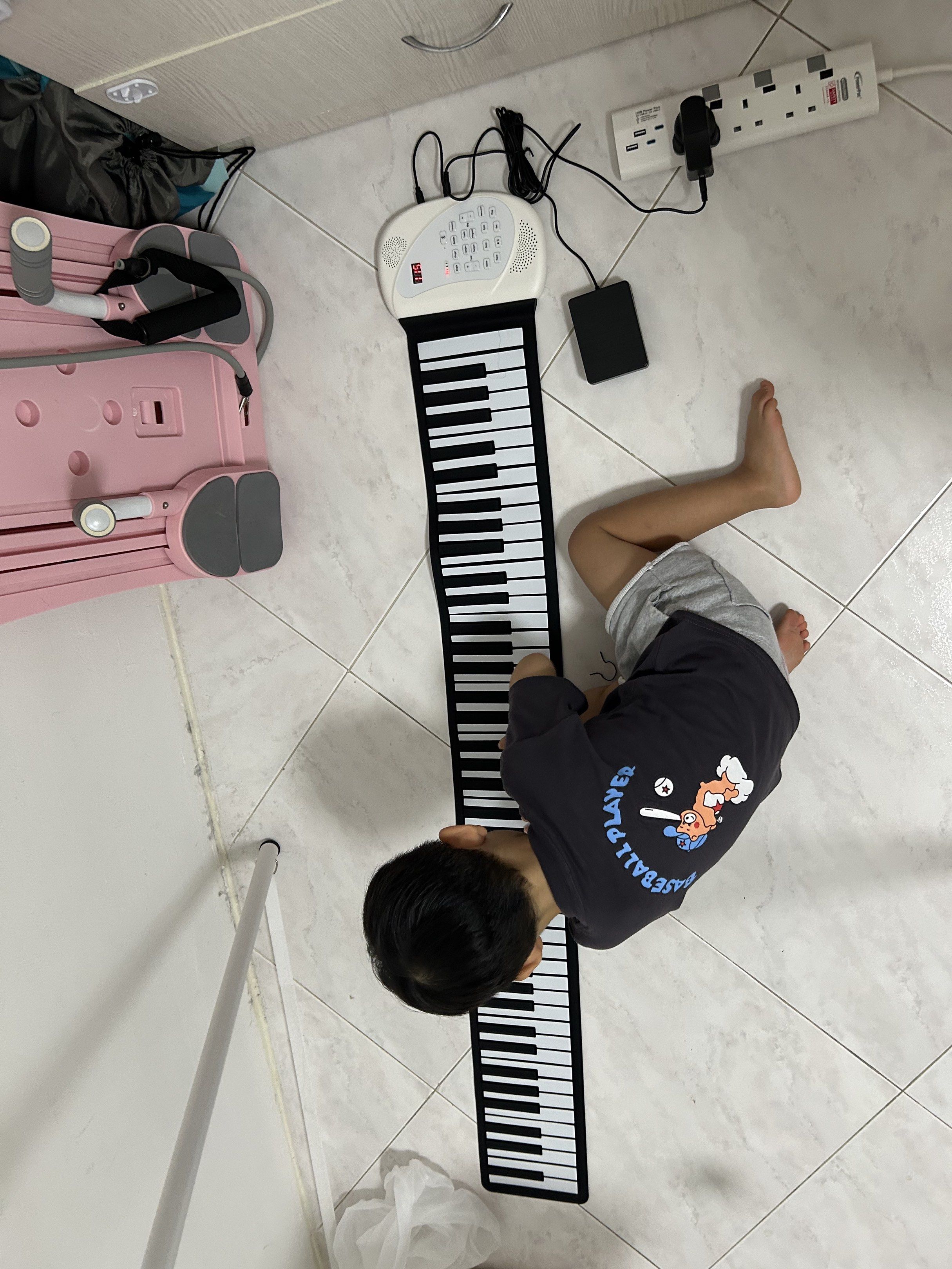 Multifunction Roll Up Piano, Hobbies & Toys, Musical Instruments on ...