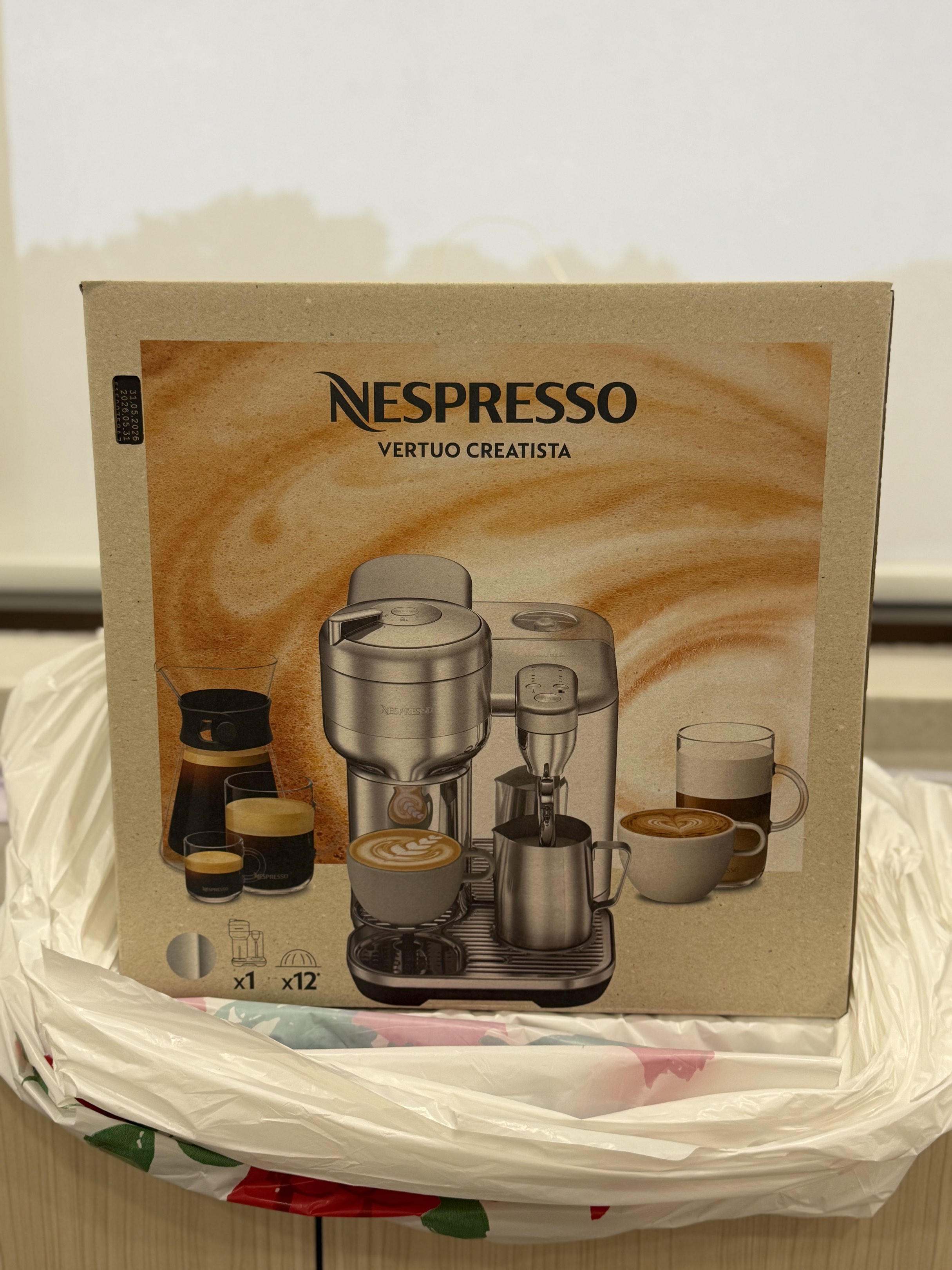 Nespresso Vertuo Creatista Coffee Machine - Brand New, TV & Home ...