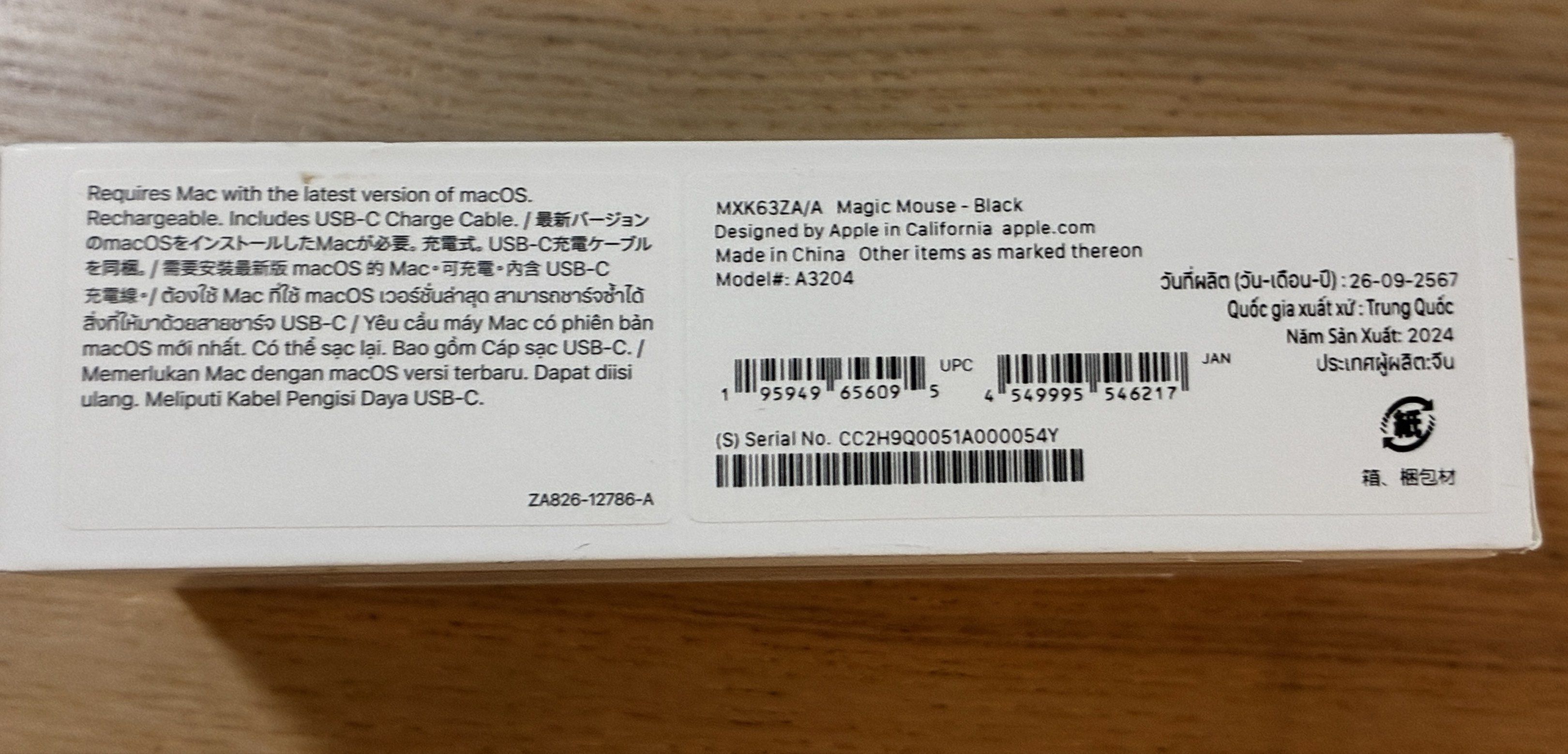 NEW Apple Magic Mouse 3 USB-C Multi-Touch, Computers & Tech, Parts ...