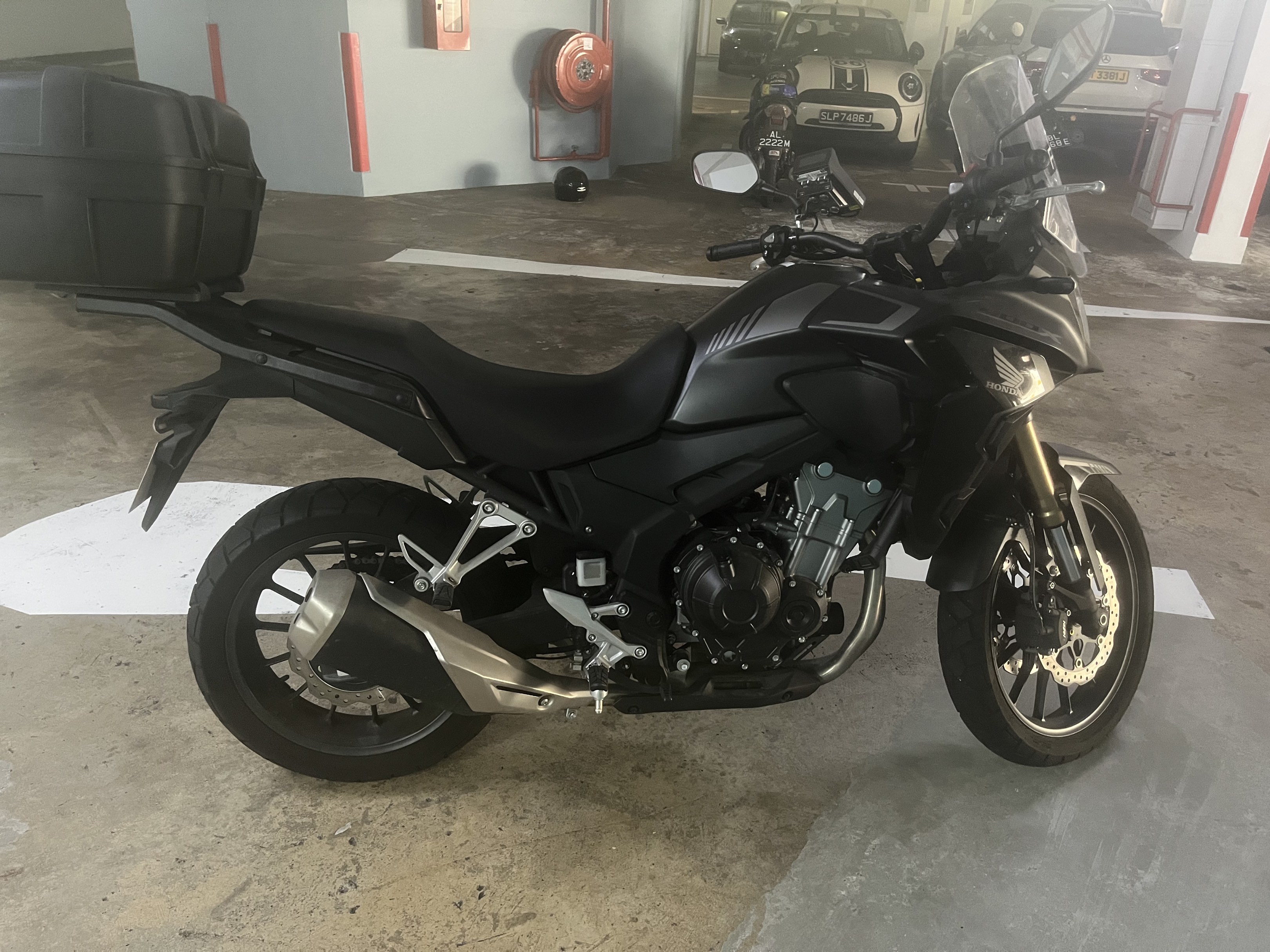 [CNY HUAT SALE ] 2023 Honda CB400XA (Matt Black) - Ultra Low 2,662km ...