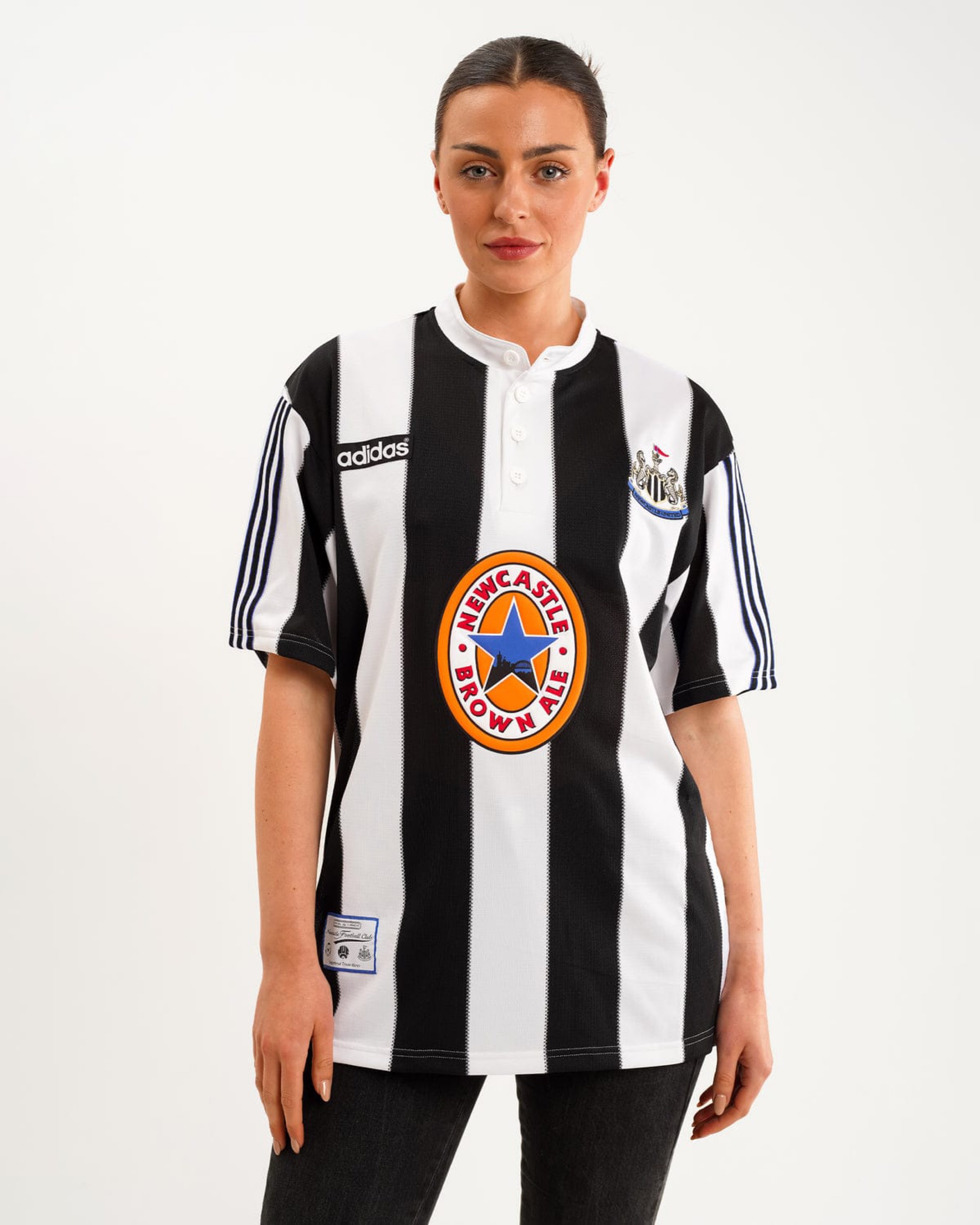 Newcastle United Home 1995-1997 NU FC Short Sleeve SS Official ...