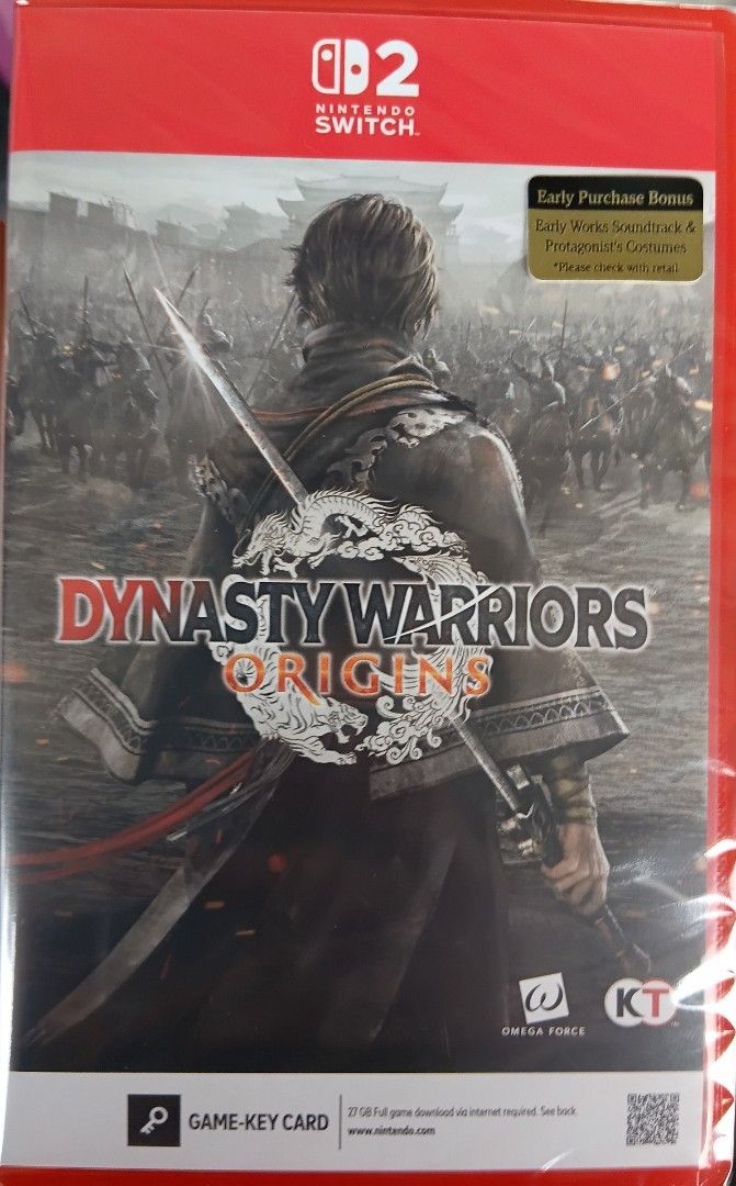 Nintendo switch 2 dynasty warriors origin, Video Gaming, Video Games ...