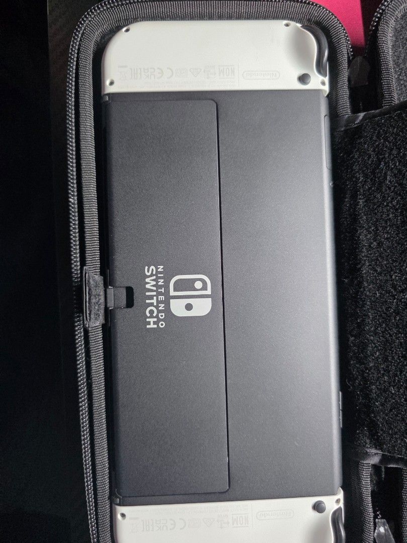 Nintendo Switch OLED with Games and Hard Case, Video Gaming, Video ...