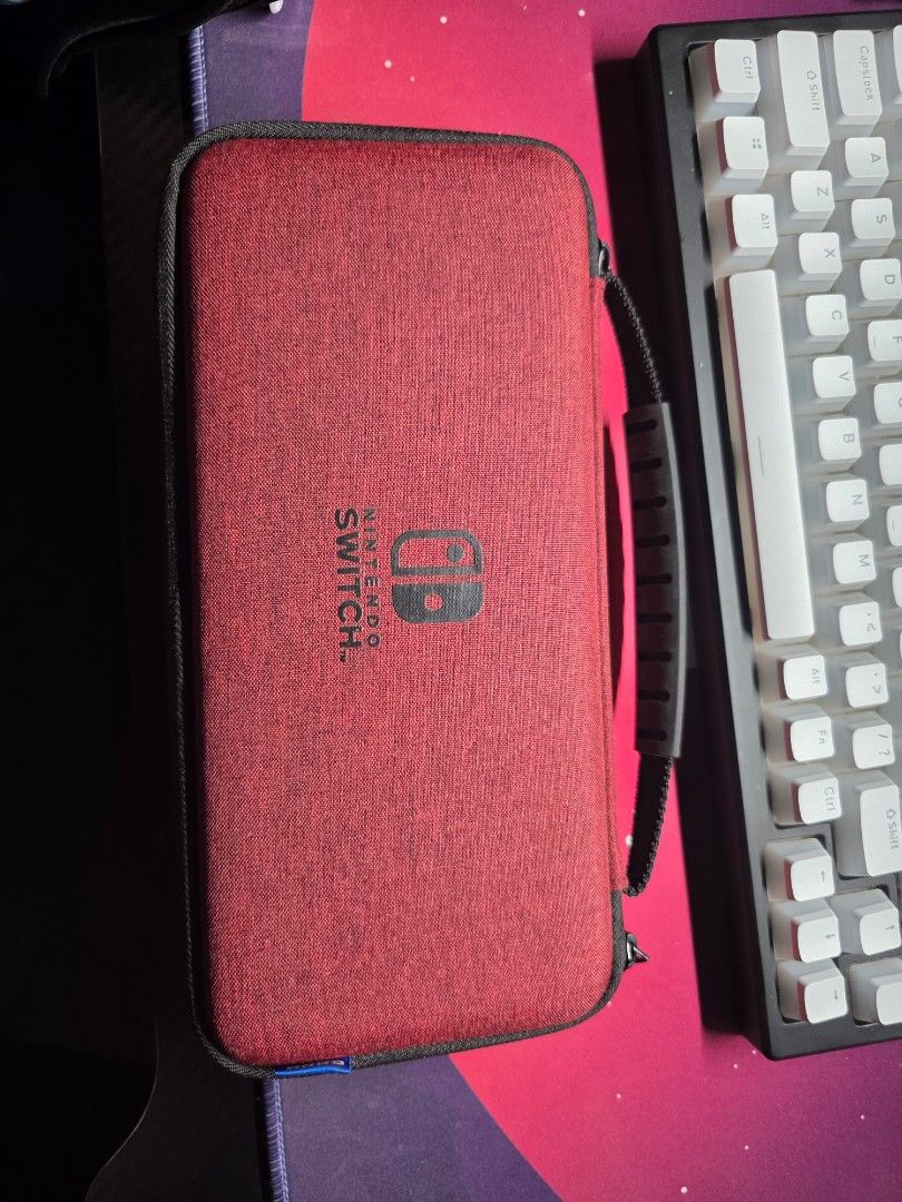 Nintendo Switch OLED with Games and Hard Case, Video Gaming, Video ...