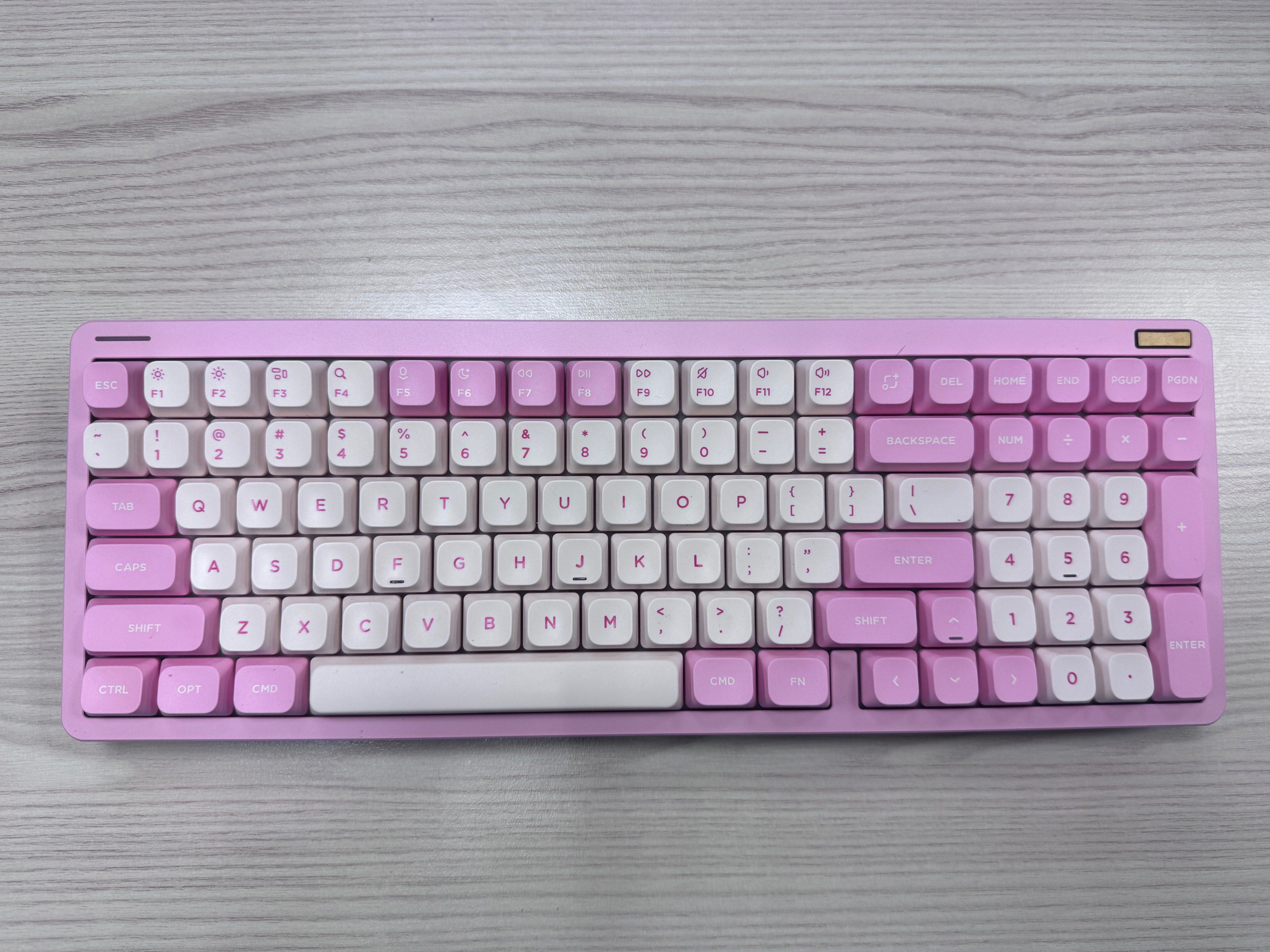 NuPhy Halo96 V2 Mechanical Keyboard - Pink, Computers & Tech, Parts ...