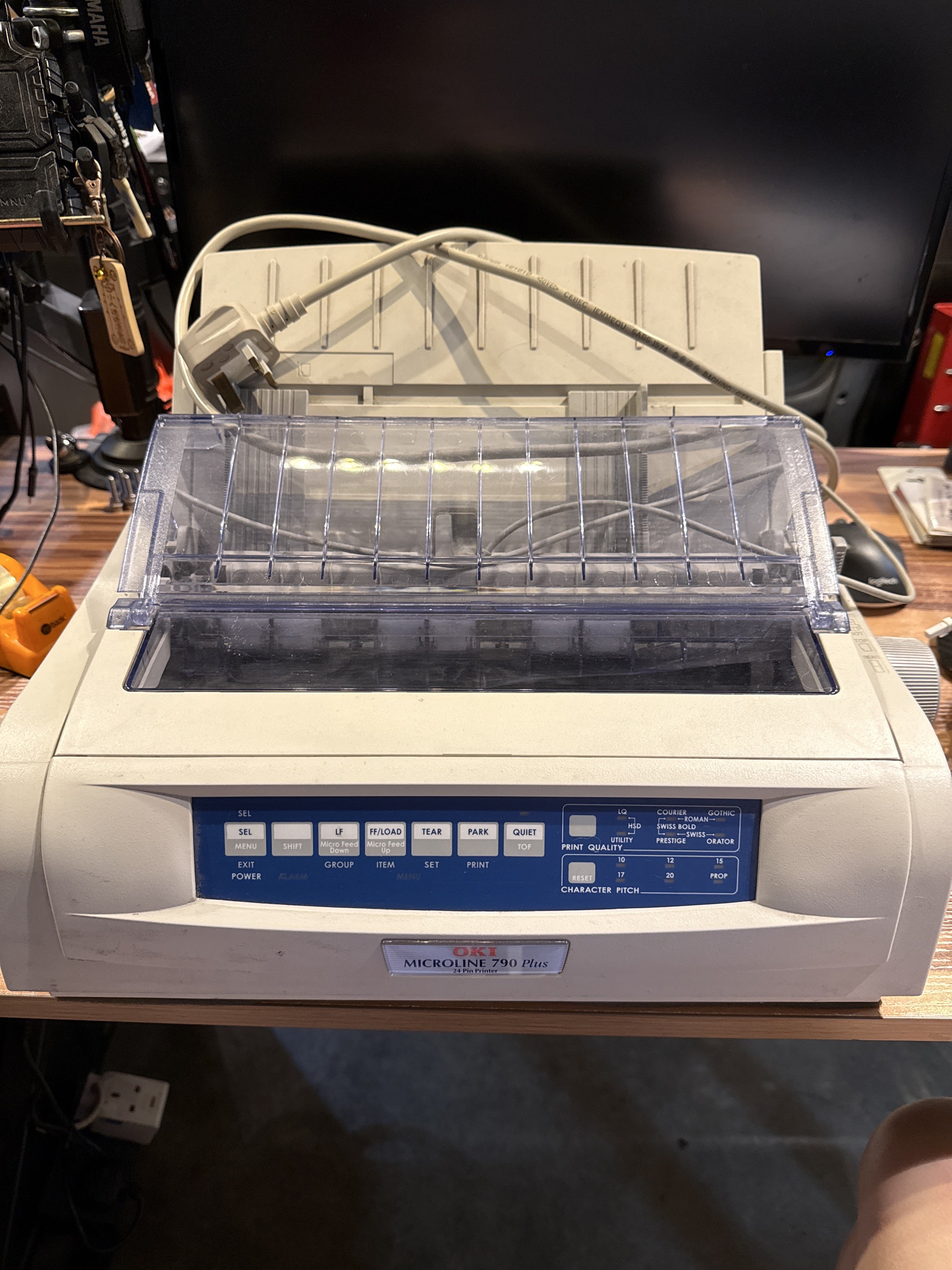 OKI Microline 790 Plus Dot Matrix Printer, Computers & Tech, Printers ...