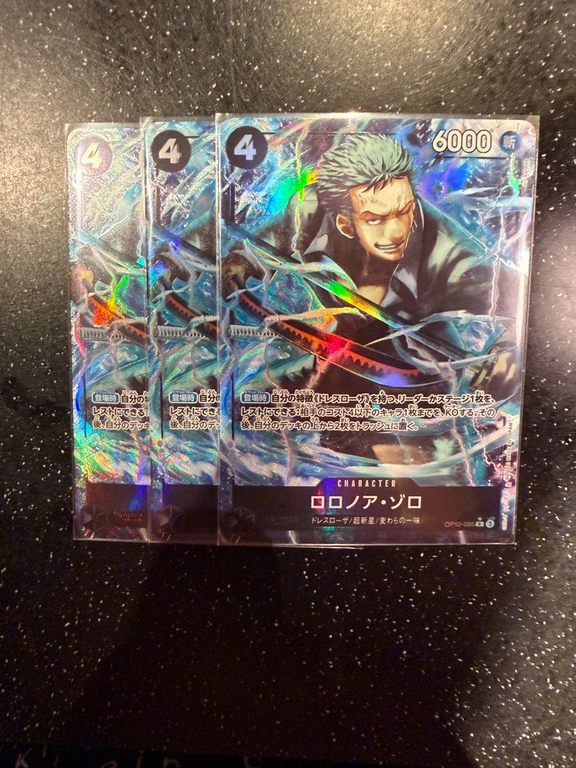One Piece Card Game - Zoro OP02-006, Hobbies & Toys, Toys & Games on ...