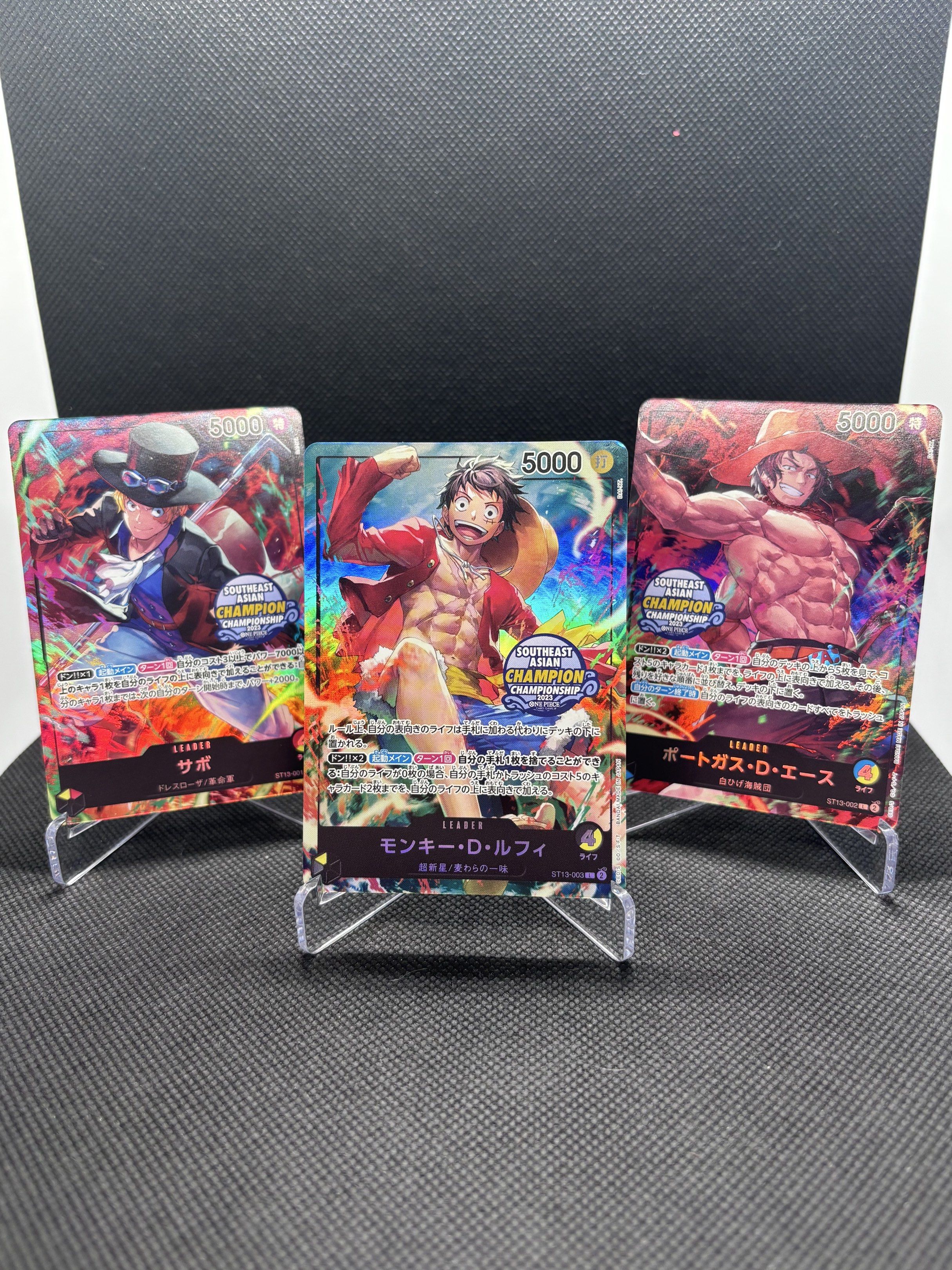 One Piece Card Game TS-01 TS01 Mini-Tins Vol.1 All 6 Card Promo ...
