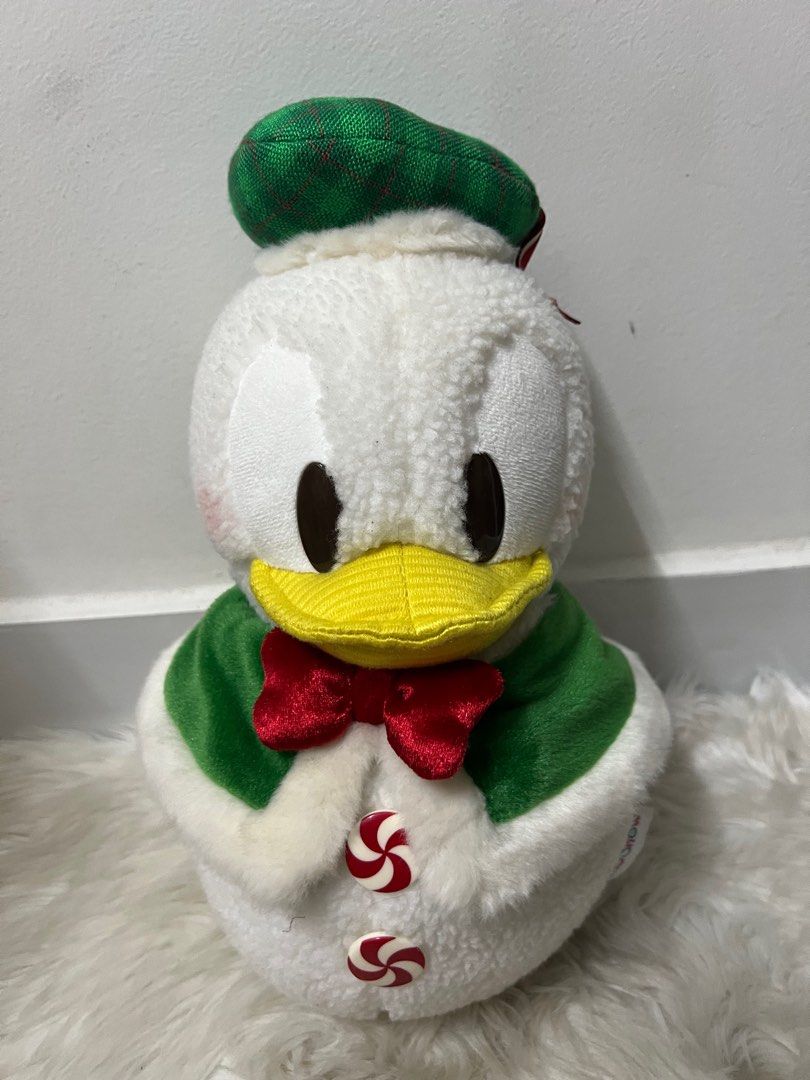 Original disney donald duck snowman version plush toy, Hobbies & Toys ...