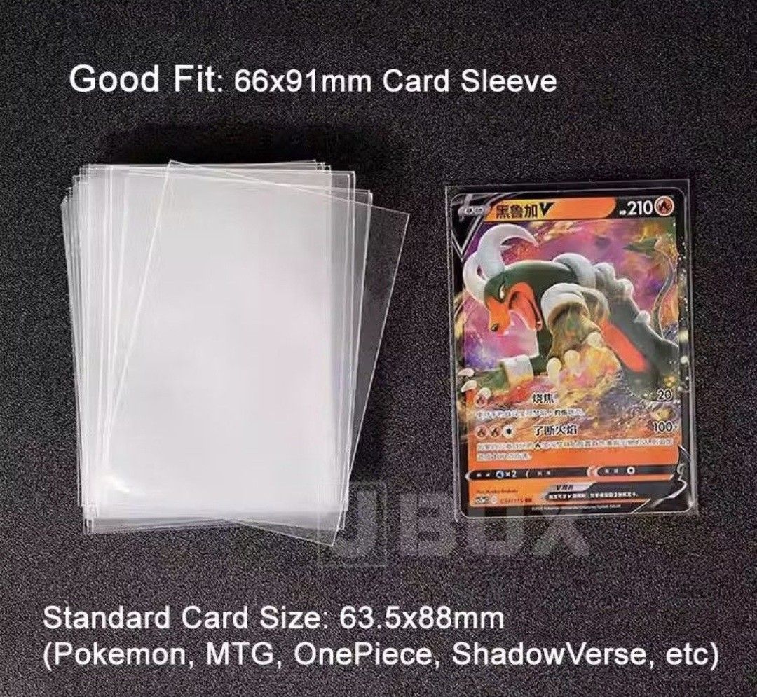 1 box Pokemon / OnePiece Card Sleeves, Hobbies & Toys, Toys & Games on ...