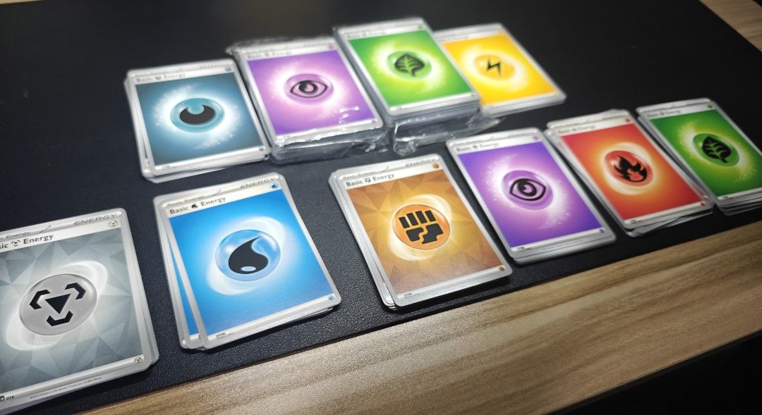 Pokemon Basic Energy Cards - Various Types, Hobbies & Toys, Toys ...