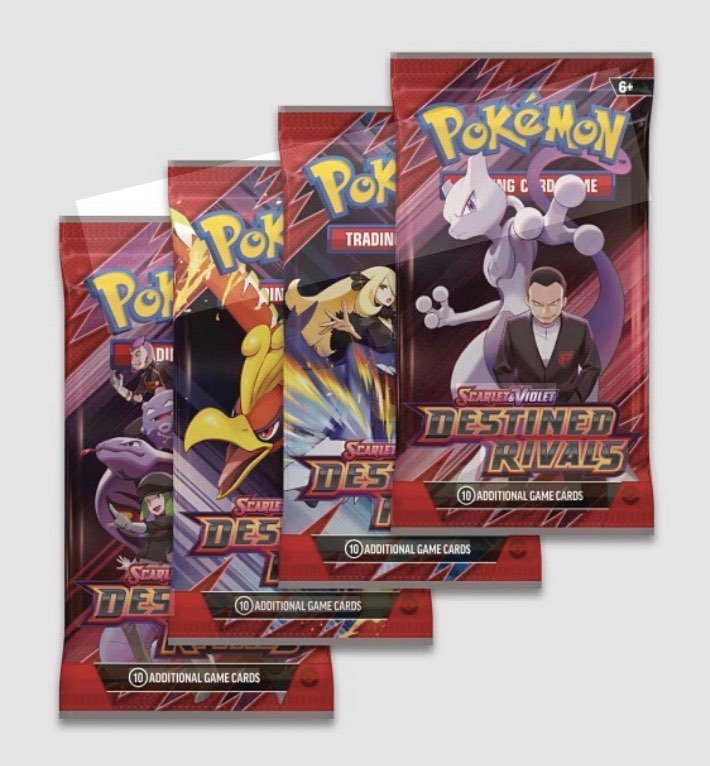 Pokemon Scarlet & Violet Destined Rivals Booster Packs, Hobbies & Toys ...