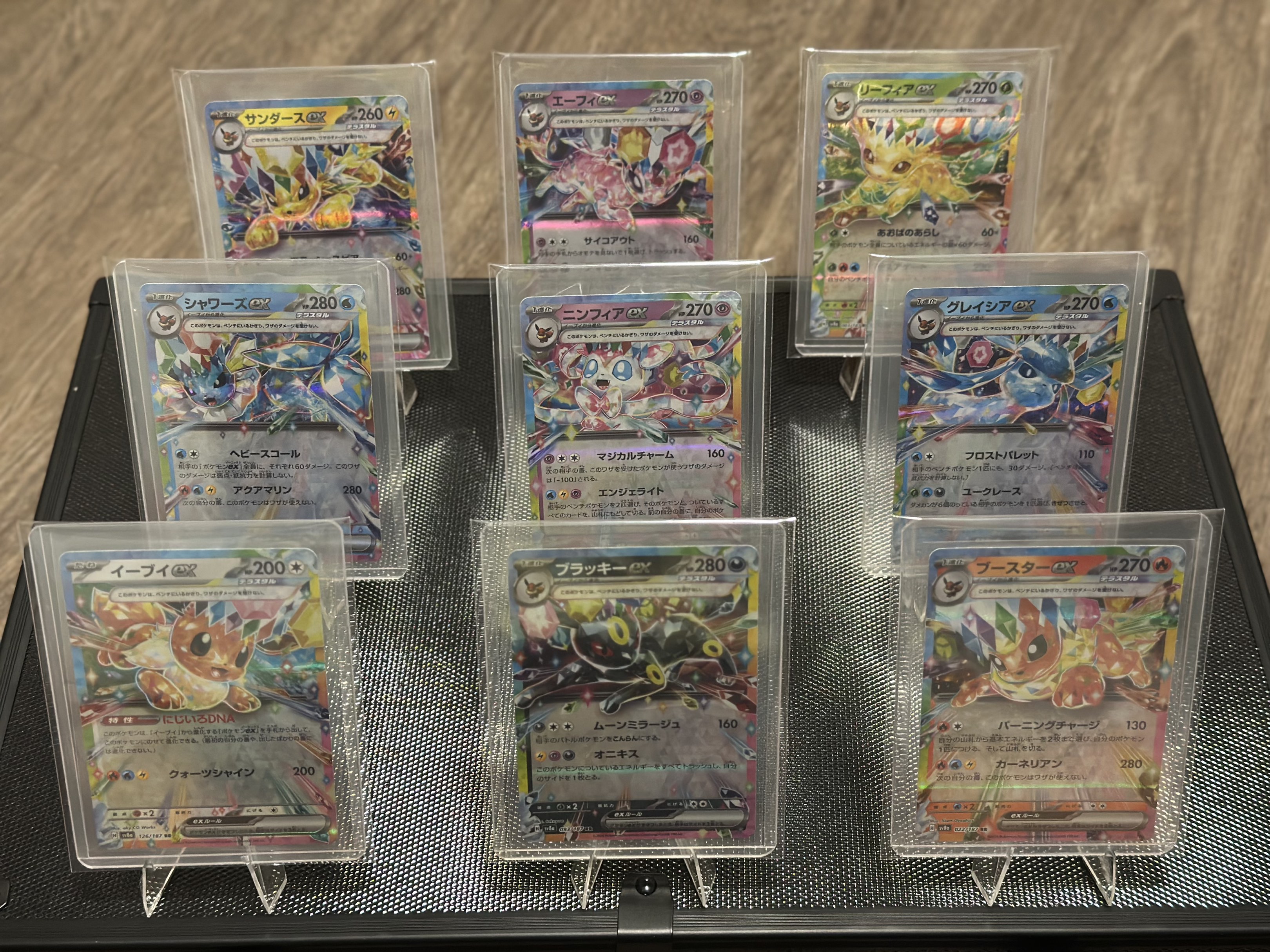 Pokemon sv8a japanese eevee flareon jolteon vaporeon sylveon glaceon ...