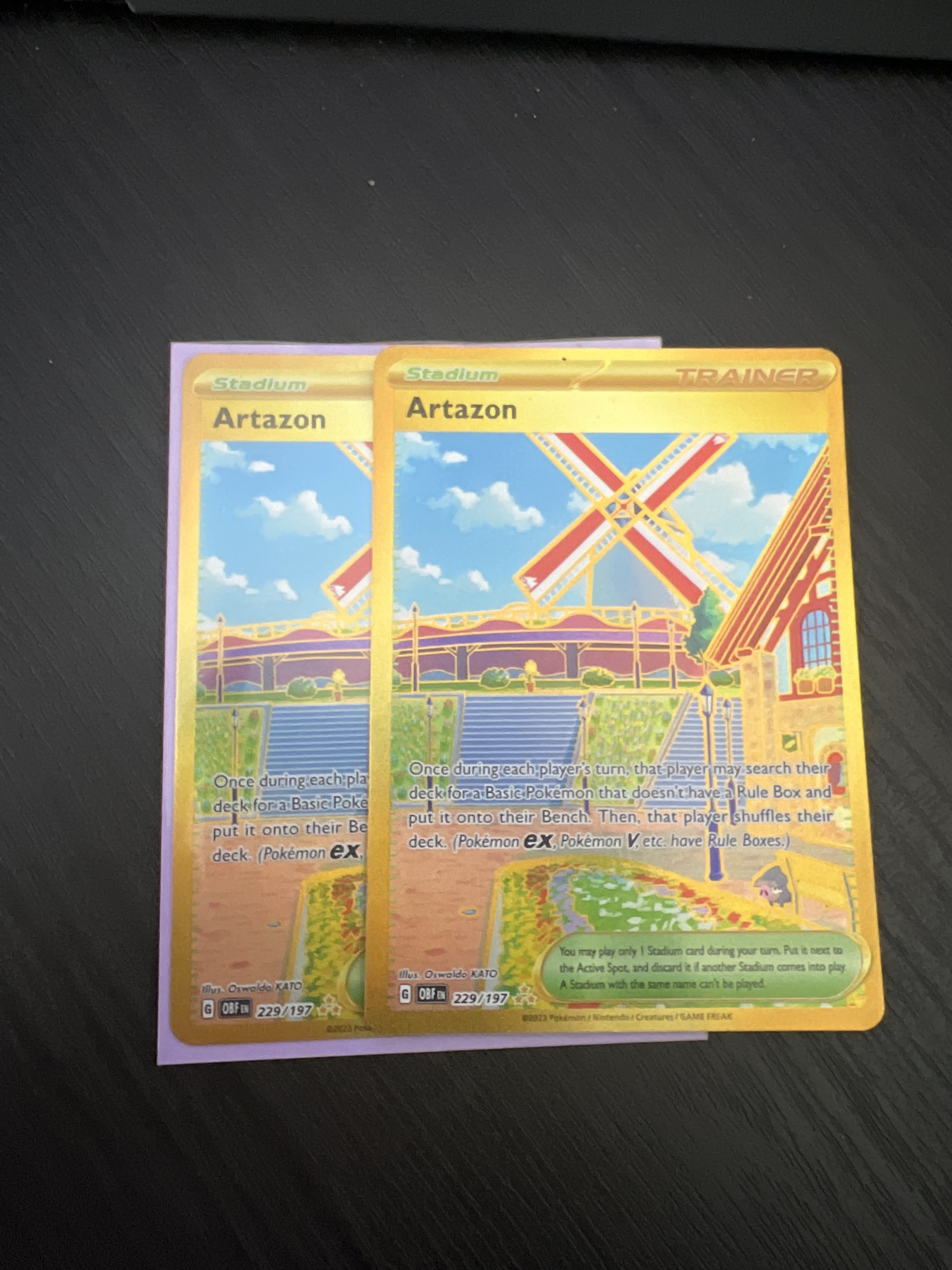 Pokemon TCG Artazon Stadium Trainer Card, Hobbies & Toys, Toys & Games ...