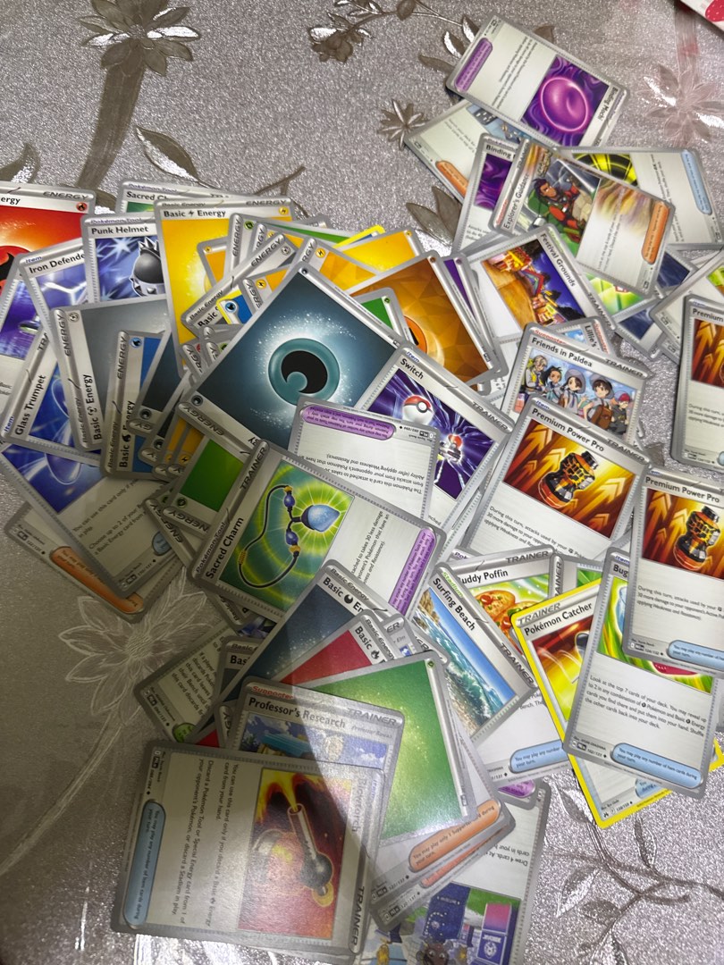 Pokemon TCG Cards - Assorted Trainer and Energy Cards, Hobbies & Toys ...