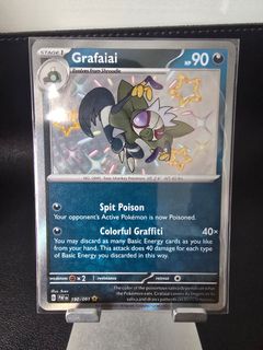 Pokemon TCG: Grafaiai EX Box, Hobbies & Toys, Toys & Games on Carousell