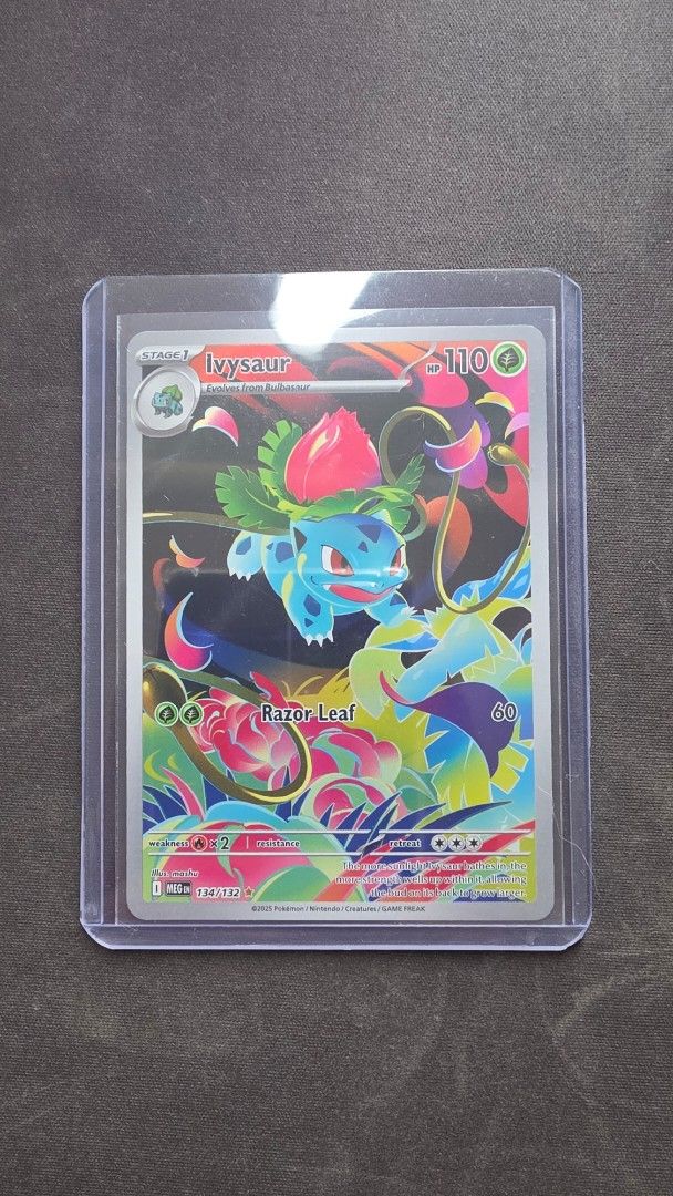 Pokemon TCG Ivysaur Razor Leaf Card, Hobbies & Toys, Toys & Games on ...