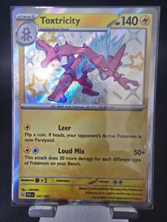 Pokemon TCG Paldean Tauros Shiny Rare, Hobbies & Toys, Toys & Games on ...