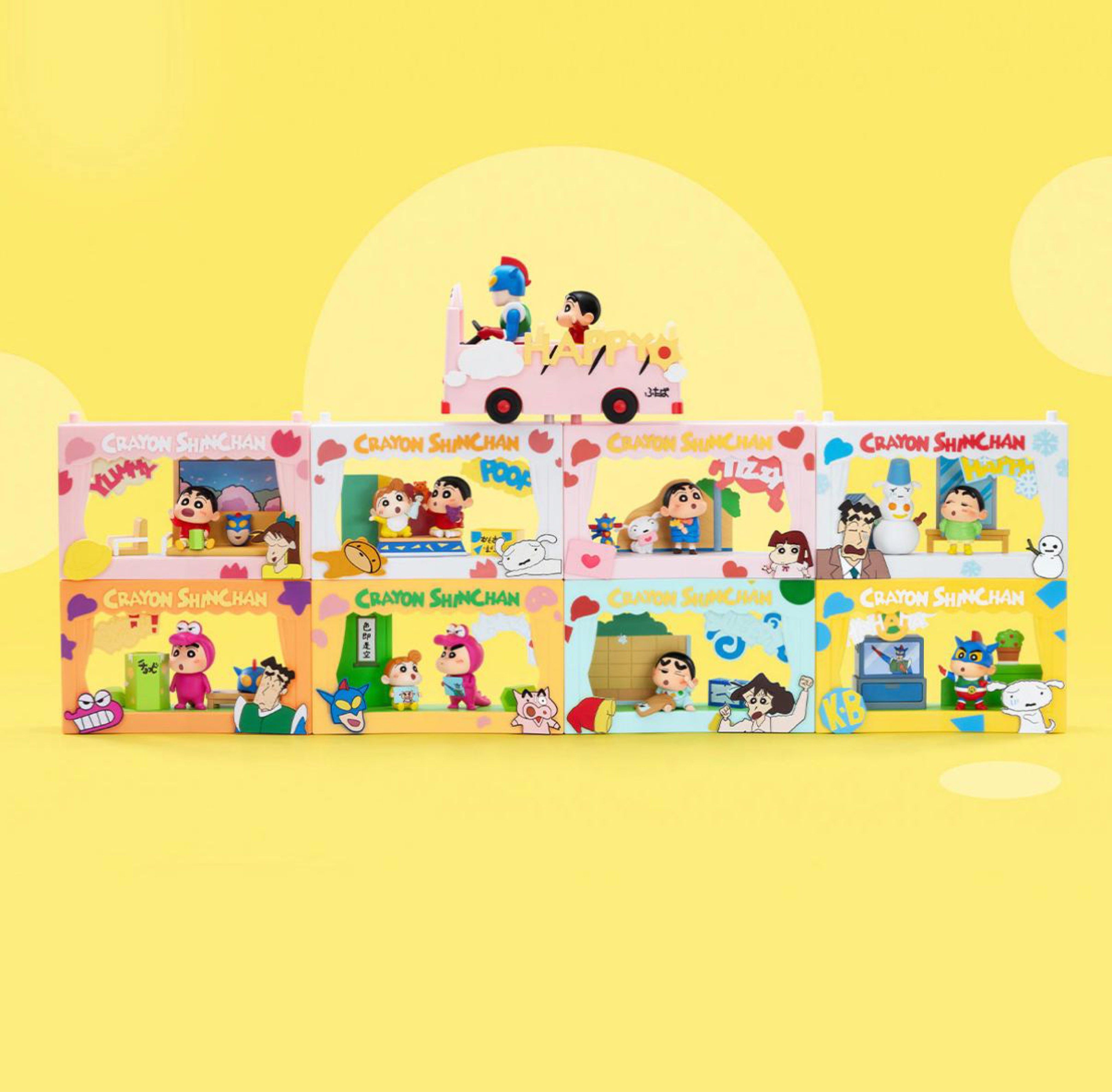 POP MART Crayon Shinchan Life Theatre Blind Box, Hobbies & Toys, Toys ...