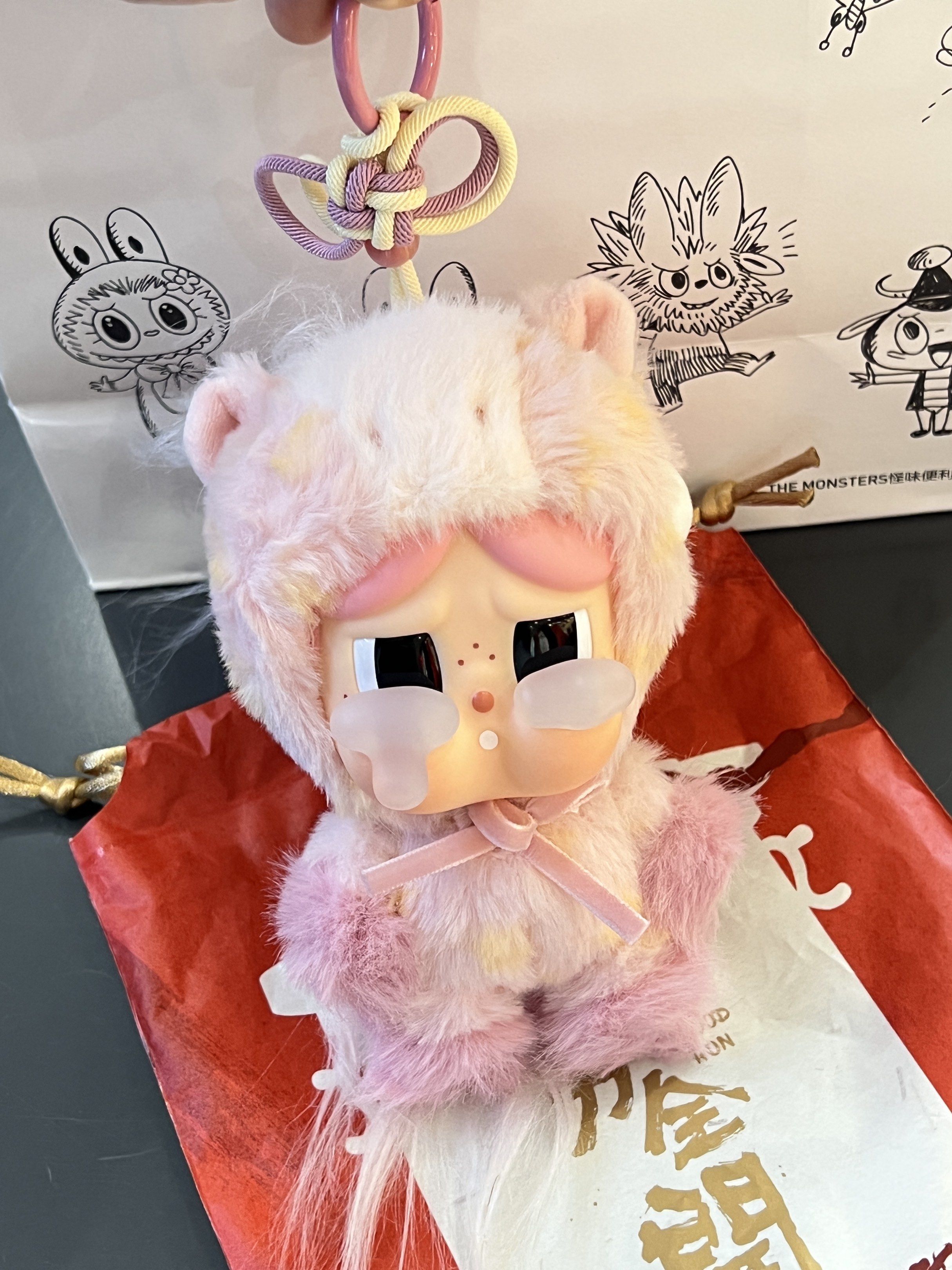 Pop Mart Cry Baby Plush Pendant Blind Box, Hobbies & Toys, Toys & Games ...