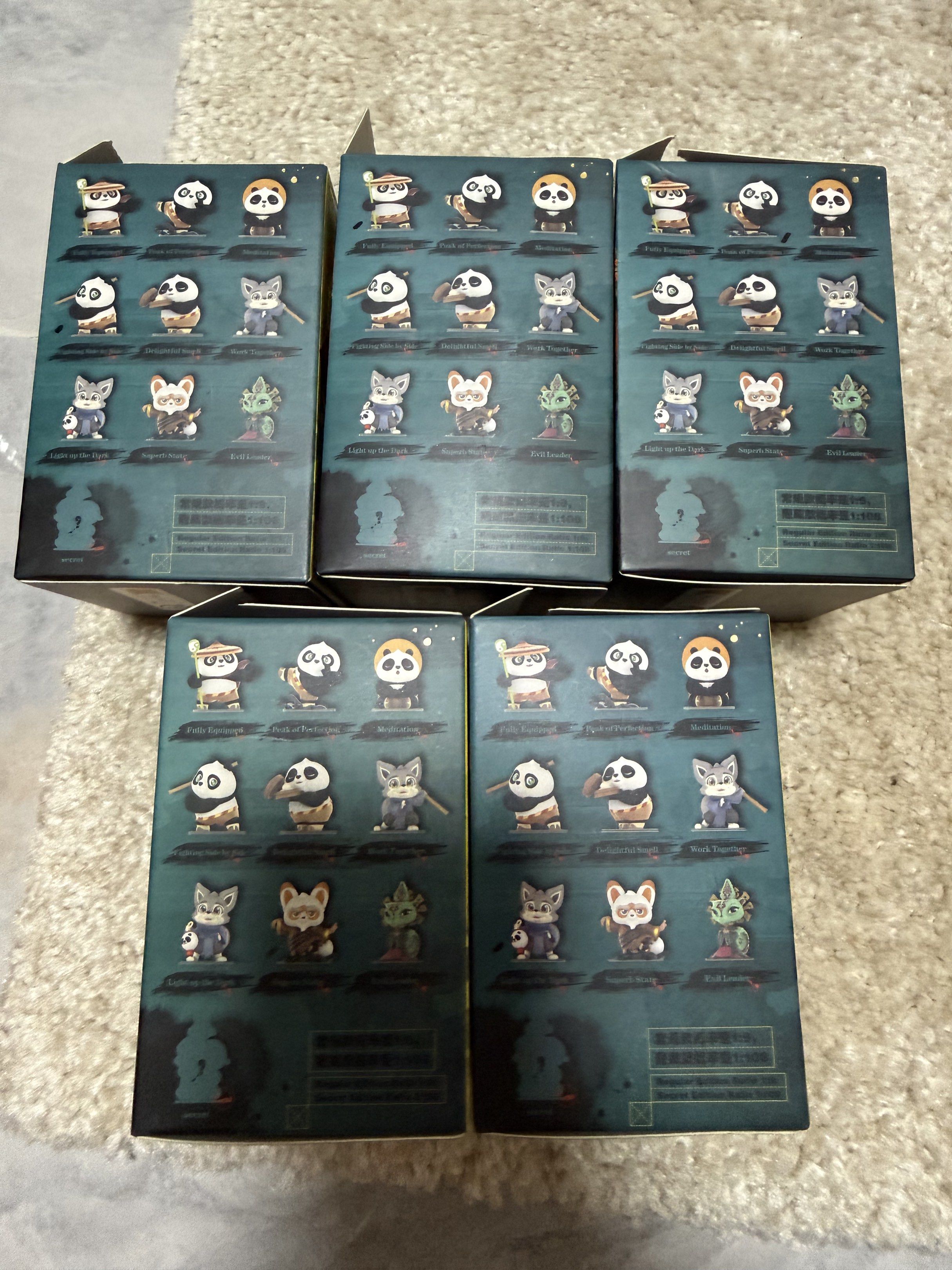 PopMart Kungfu Panda 4 Fully Equipped, Peak of Perfection, Fighting ...