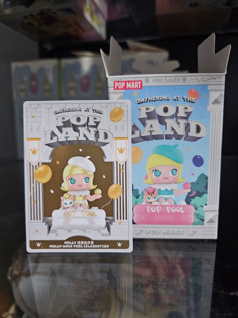 Popmart PopLand Gathering at the PopLand Secret Figure. Molly Wave Pool ...