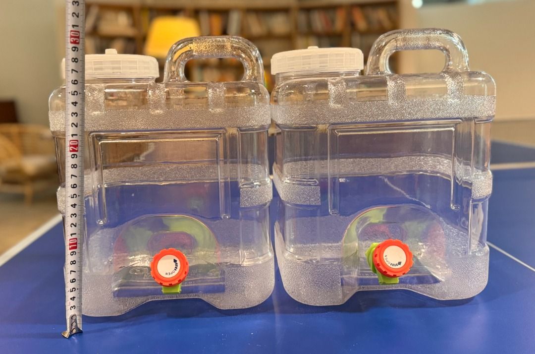 Portable Water Container with Tap, water dispenser, Furniture & Home ...