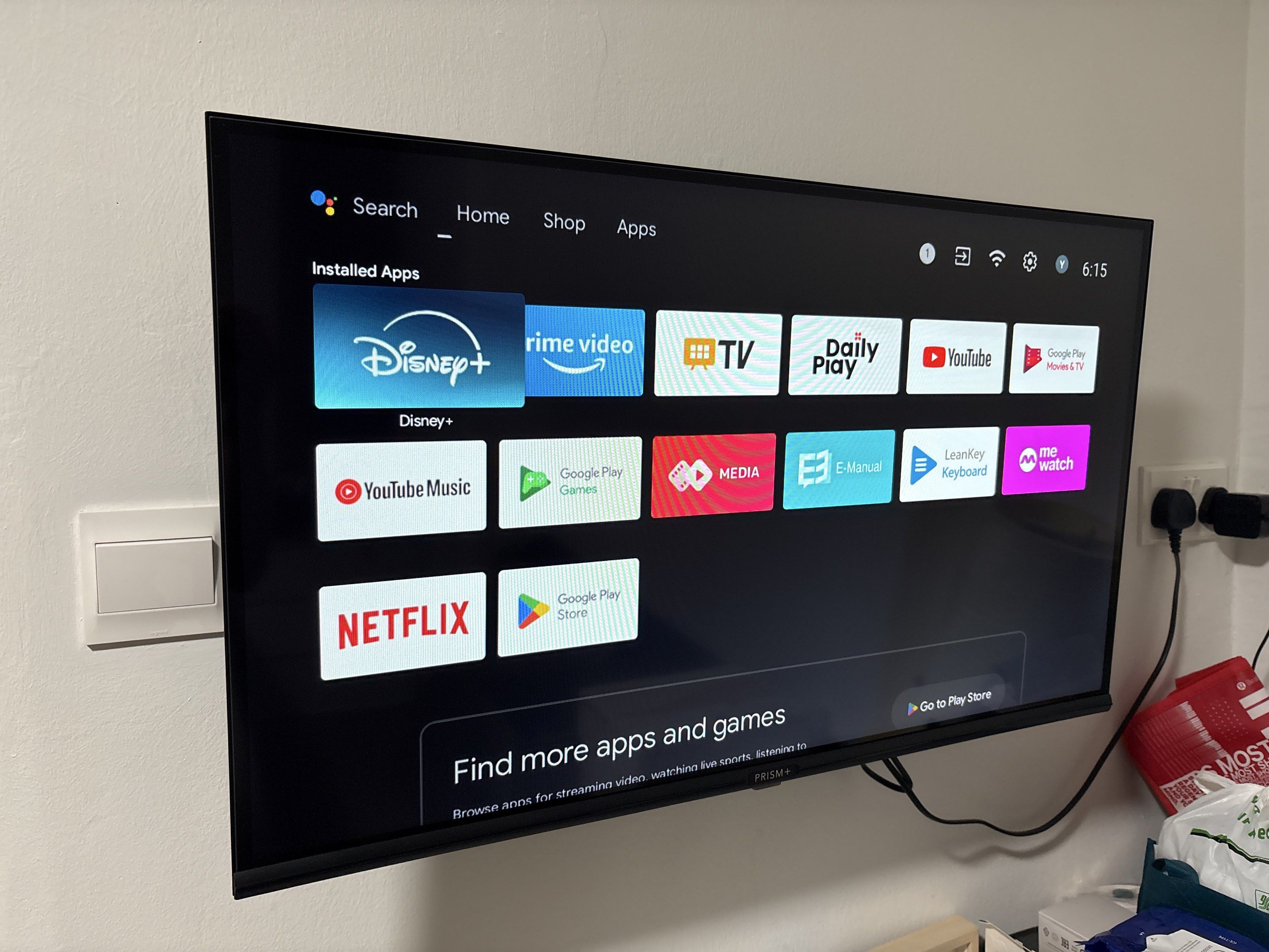 PRISM+ Android TV + Wall Mount Arm + Antenna, TV & Home Appliances, TV ...