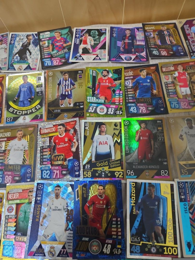 Rare Match Attax cards, Hobbies & Toys, Toys & Games on Carousell