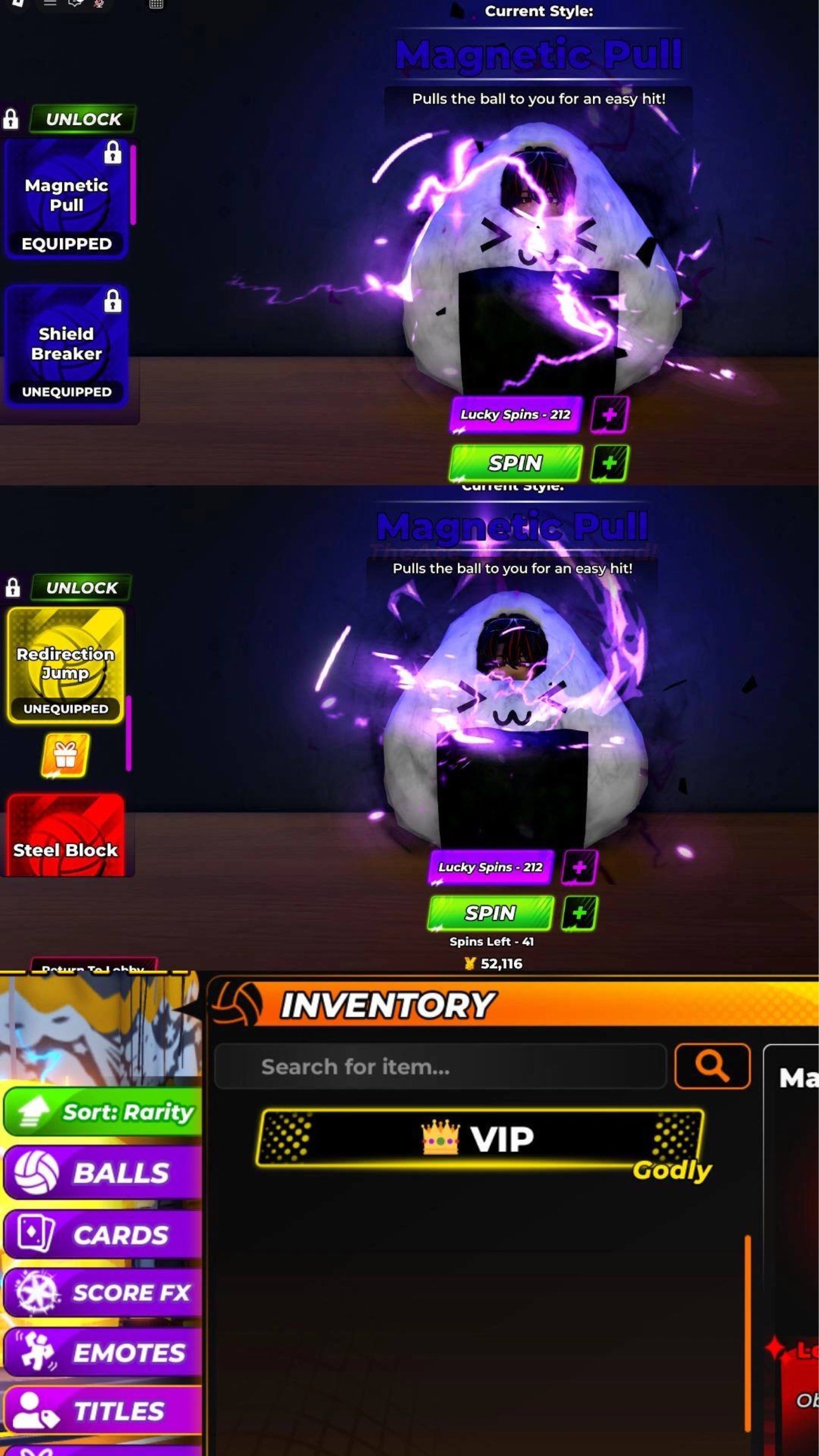 Roblox x Volleyball Legends (VBL) - 5 Secret Styles From S1 !, Video ...