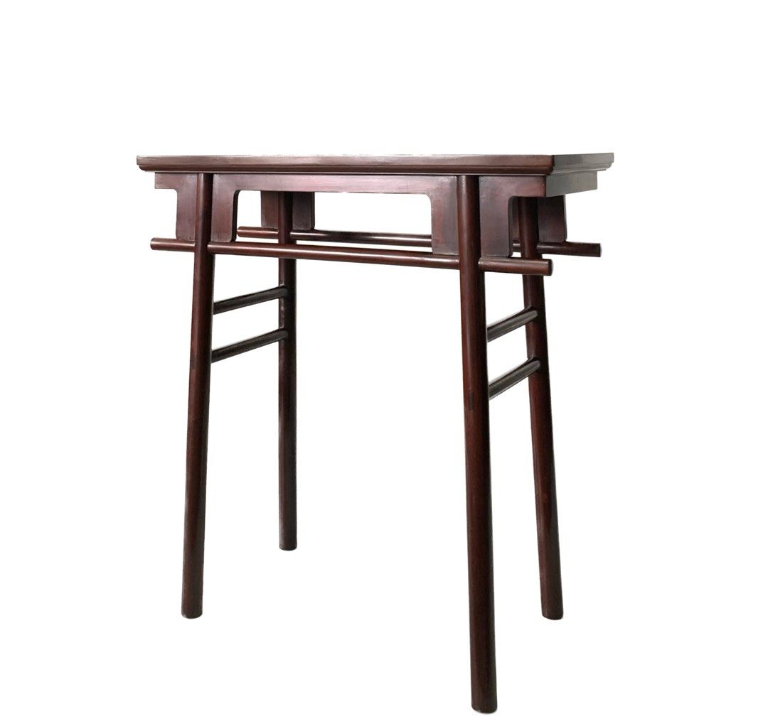 Rosewood Ming-style Recessed-leg Table, Furniture & Home Living ...
