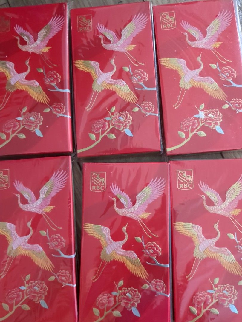2026 Royal Bank of Vanada Chinese New Year Red Packets - Crane Design ...