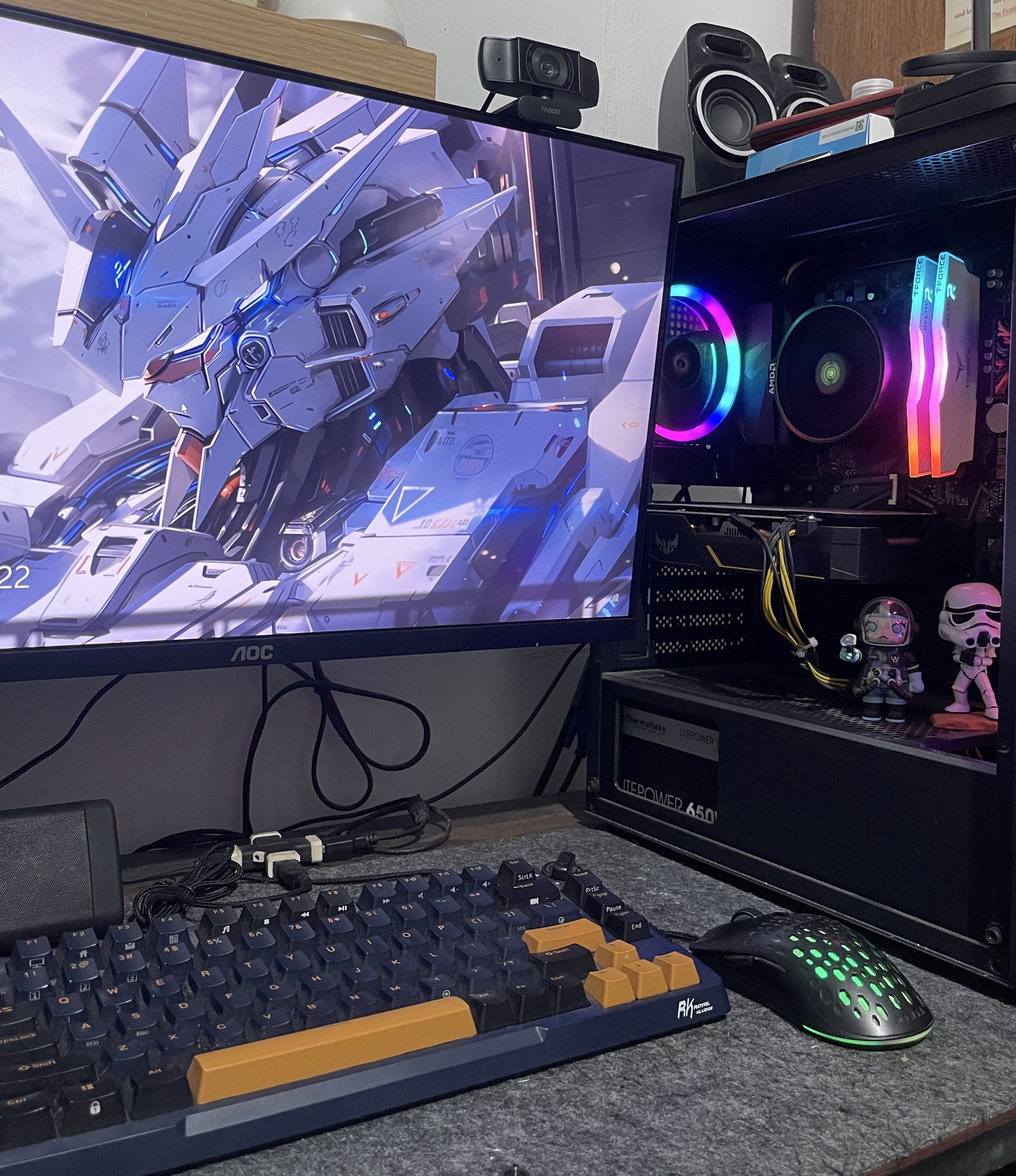 Ryzen 5 Gaming PC with Monitor and Keyboard, Computers & Tech, Desktops ...