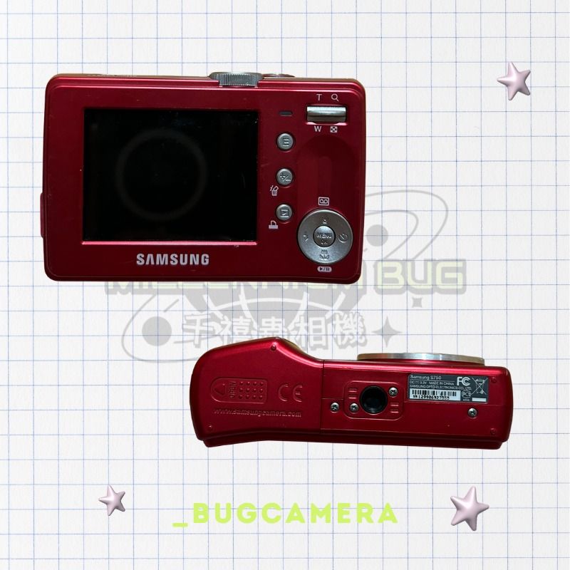 Samsung Digimax S750｜7.2MP CCD｜3x 光學變焦｜AA 電池機｜2.5 吋螢幕｜入門好上手隨身機, 相機攝影 ...